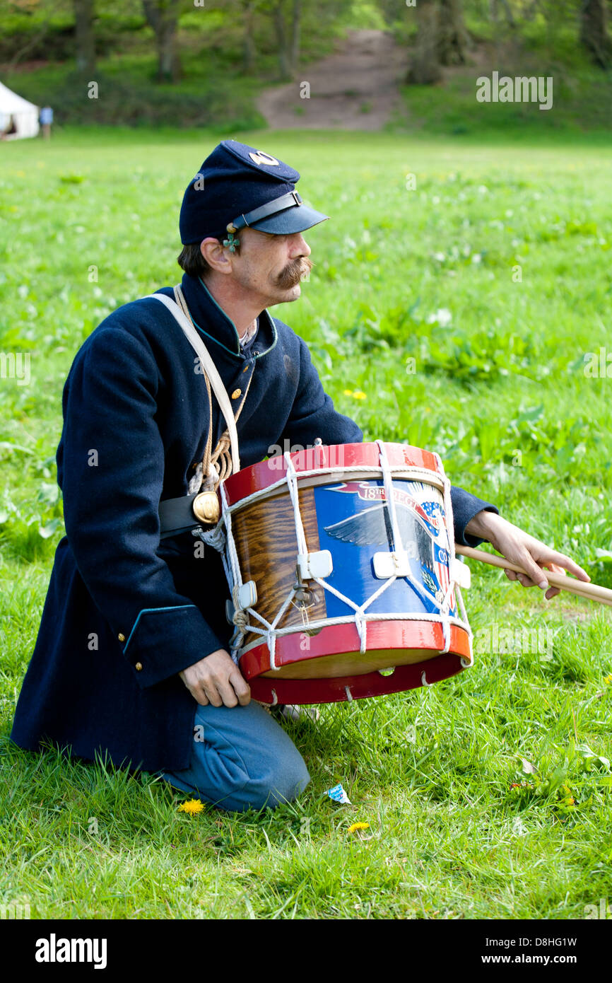 American Civil War Re Enactor Union High Resolution Stock Photography ...