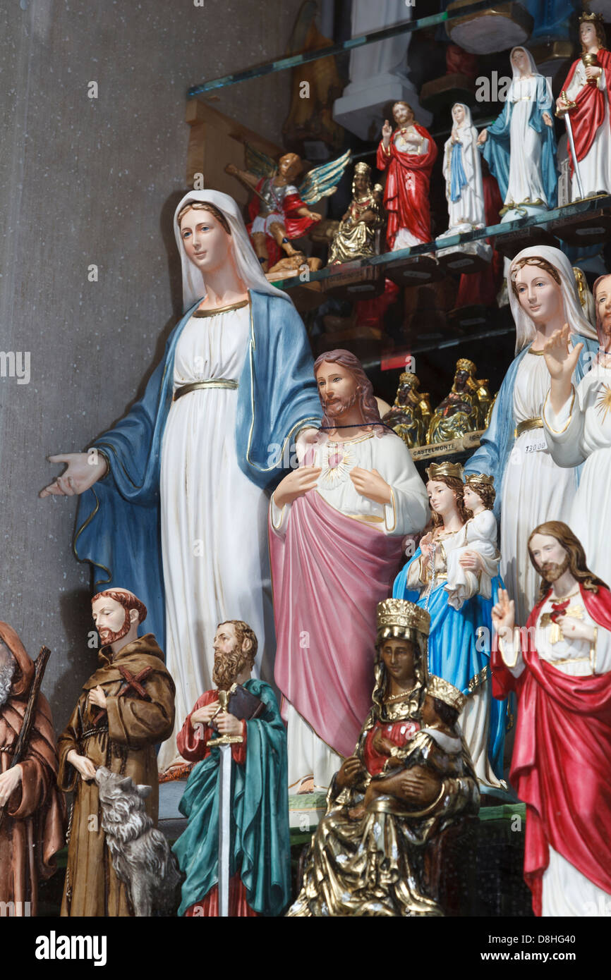 Small statues of sacred images Stock Photo - Alamy