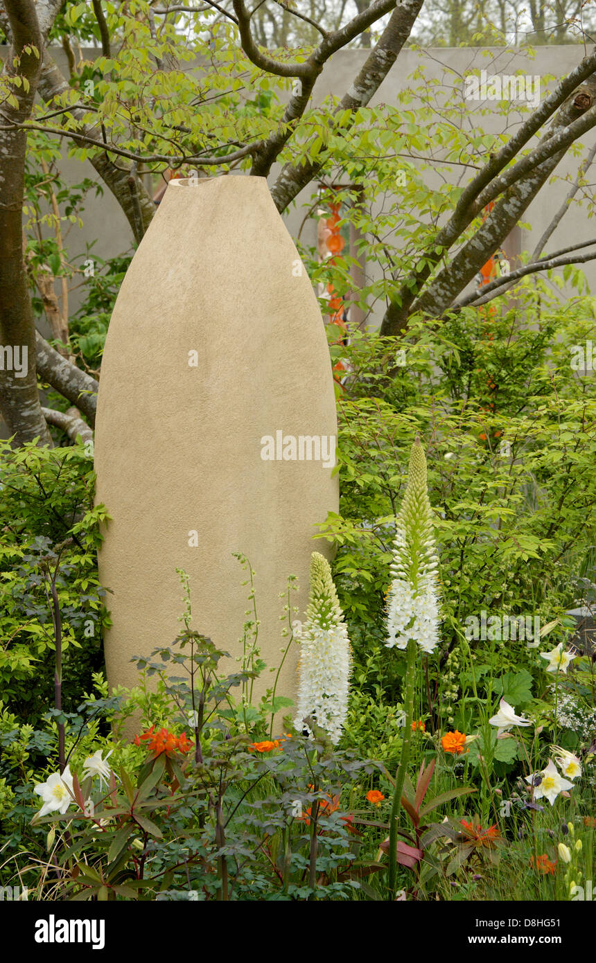 Amorphous sculpture in The BrandAlley Fresh Garden at RHS Chelsea ...