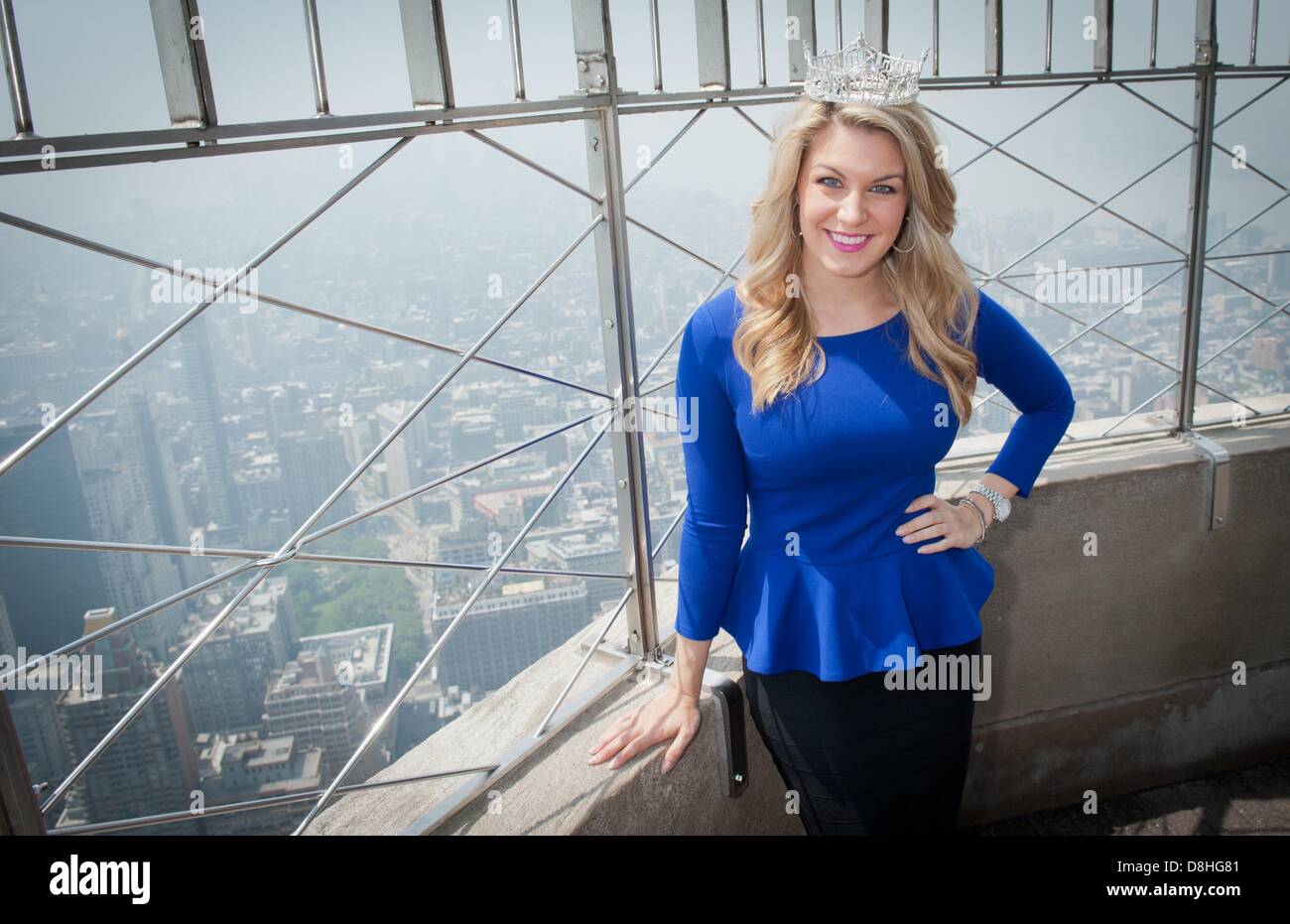 Manhattan, New York, USA. 29th May 2013. Miss America 2013 MALLORY ...