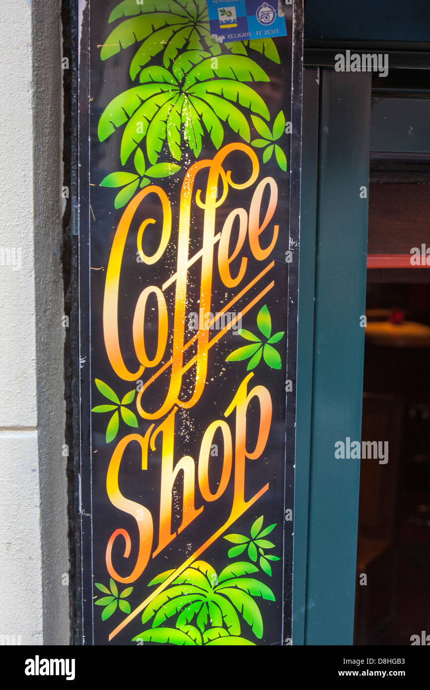 Amsterdam coffee shop cannabis hi-res stock photography and images - Alamy