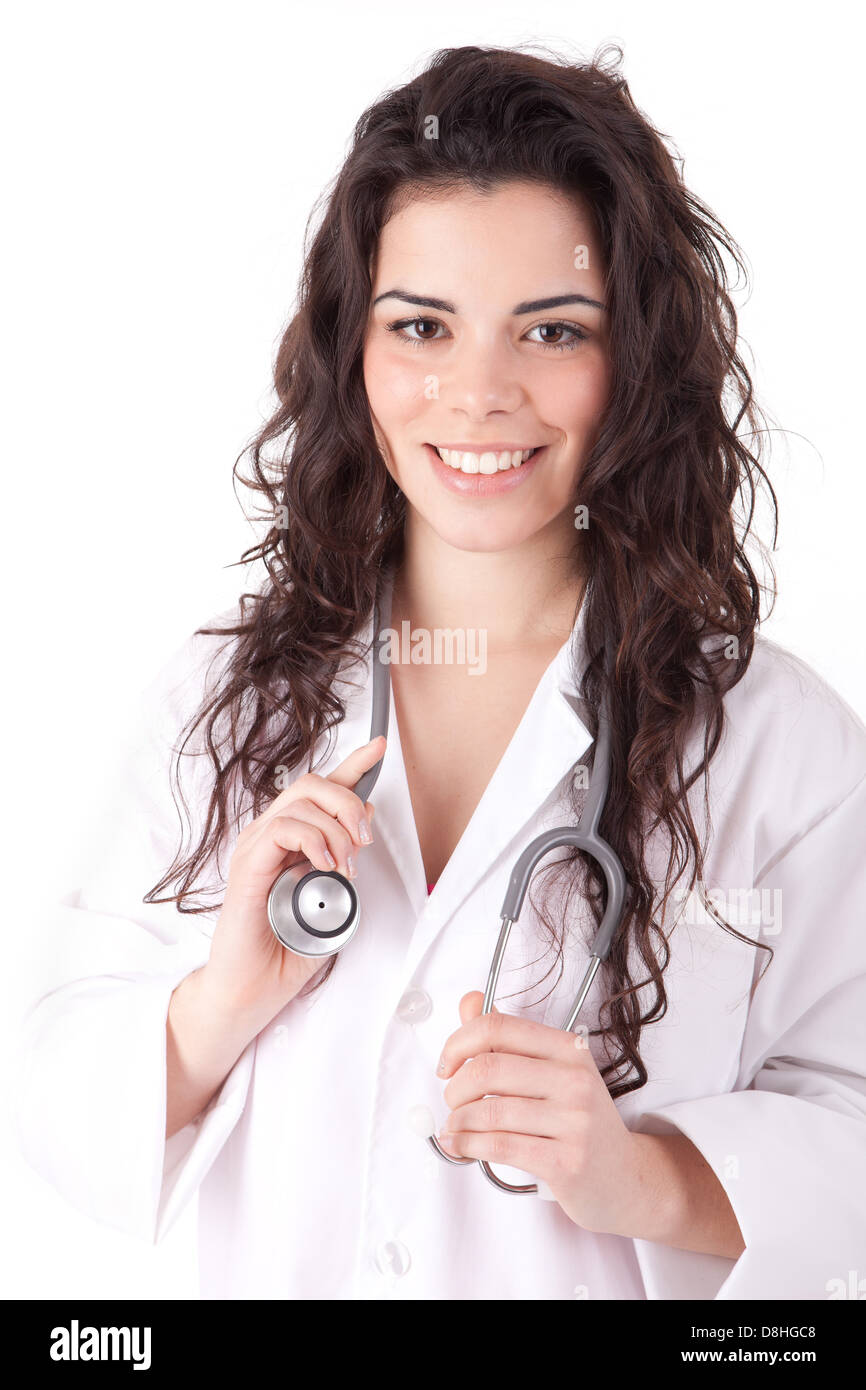 Young and successful doctor posing Stock Photo - Alamy