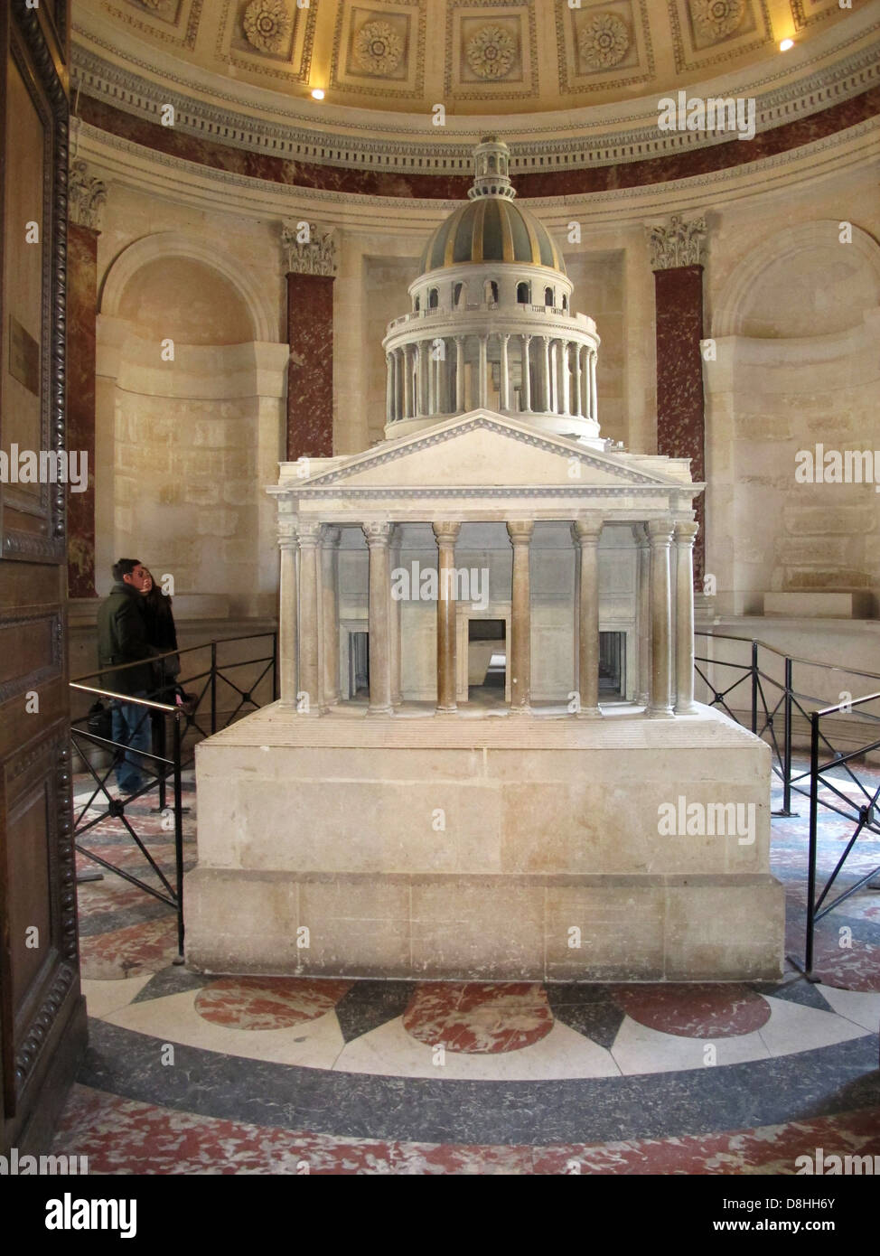 Rondelet model,Pantheon,Paris,Quartier Latin,France Stock Photo - Alamy
