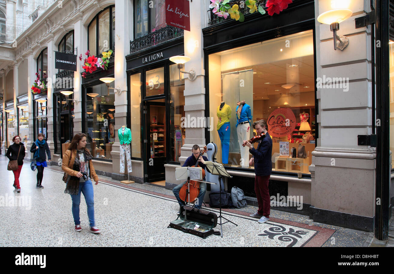 Netherlands, The Hague, Passage, shopping mall Stock Photo - Alamy