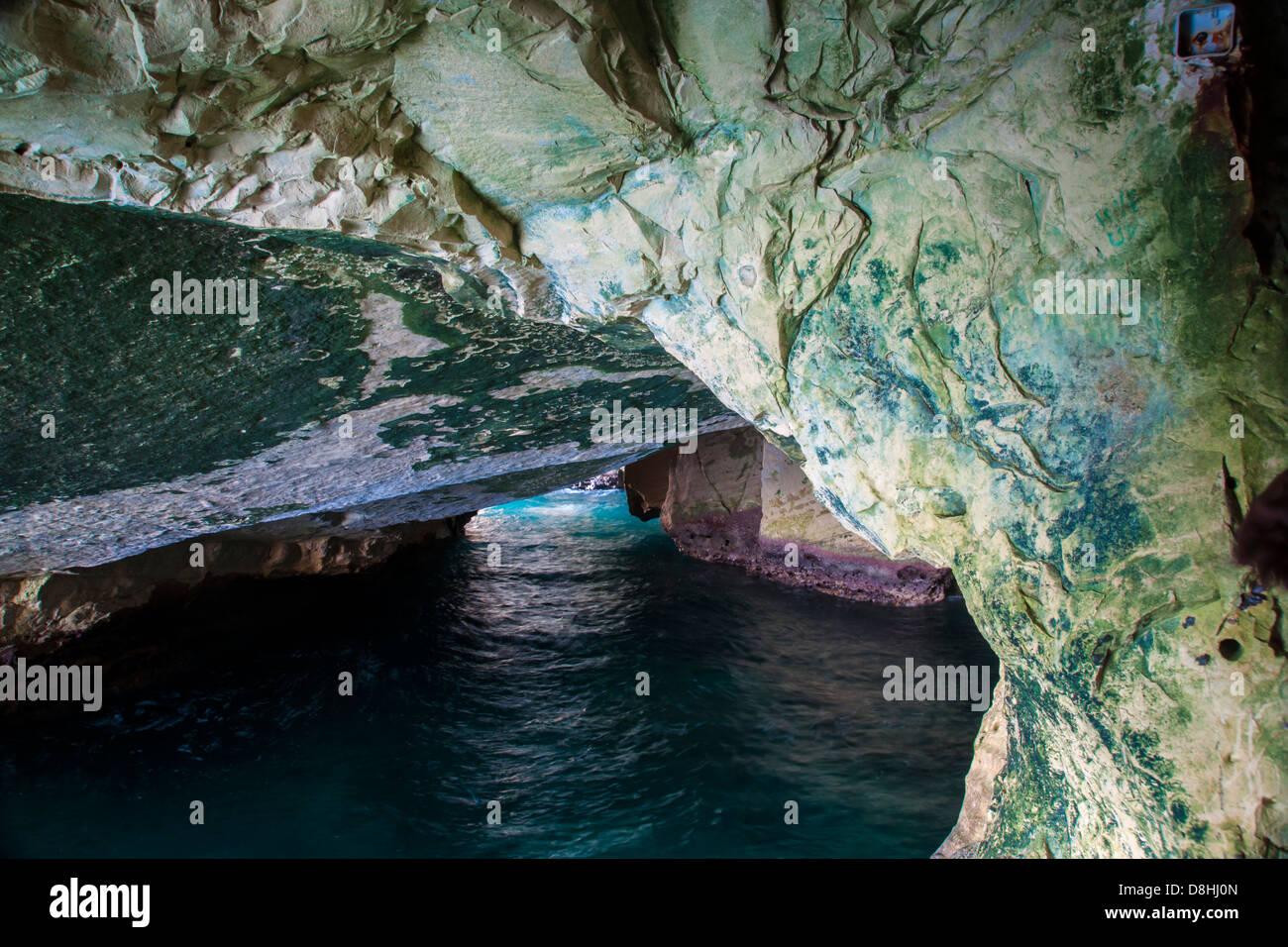 Israel. The Grottoes at Rosh Hanikra ("Head of the Cave"), near the ...