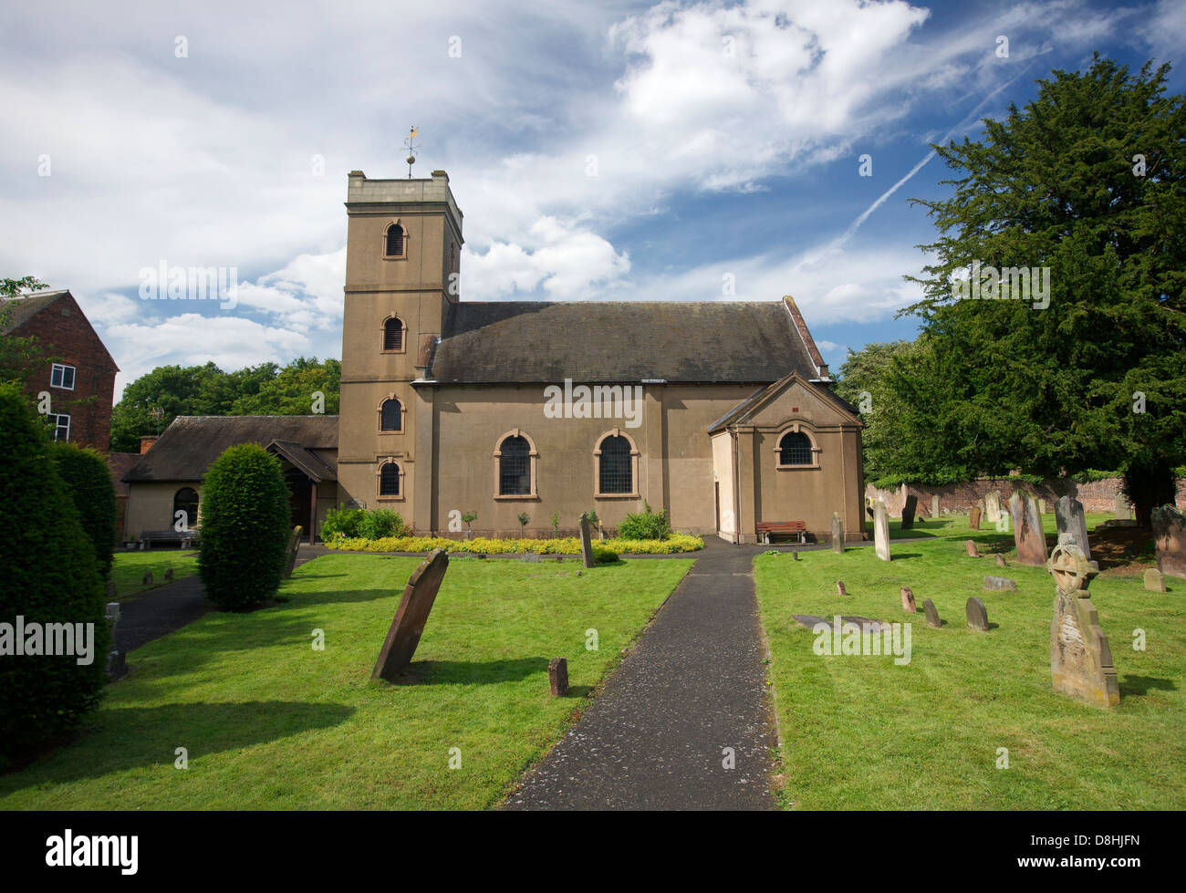 St Michael and all Angles Himley South Staffordshire England UK Stock ...