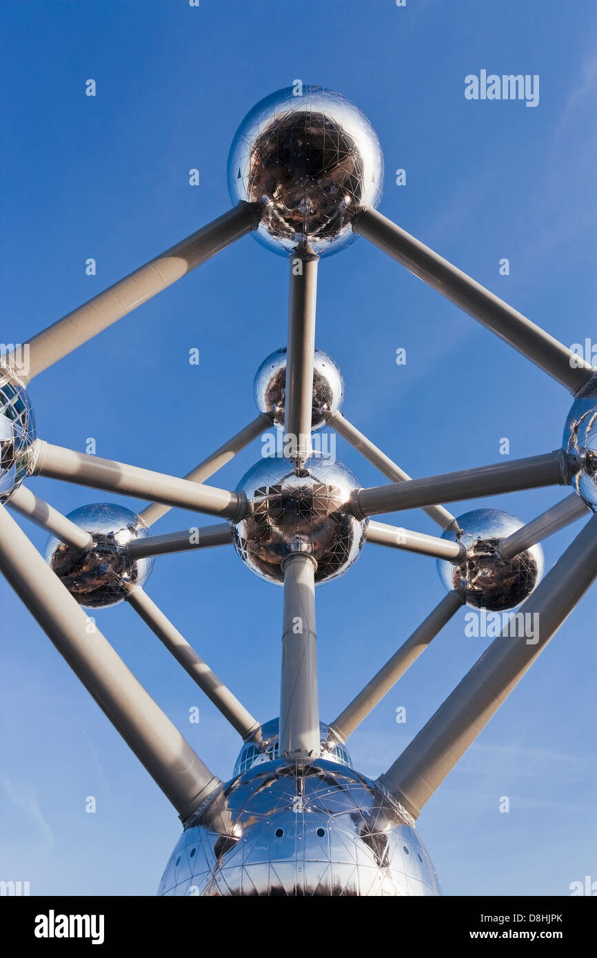 Atomium, Atomium Park, Brussels (Bruxelles), Belgium, Europe Stock ...