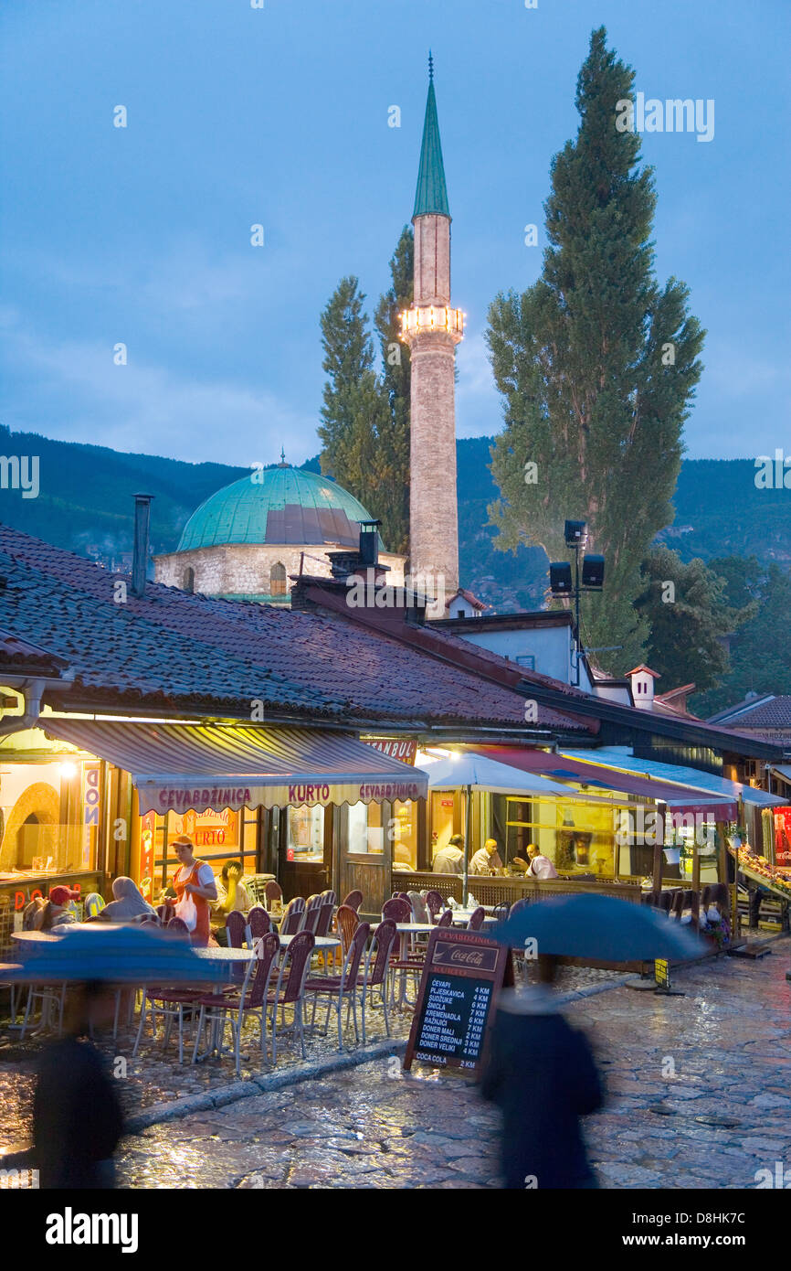 Eastern Europe, Balkans, Bosnia and Herzegovina, Sarajevo, Old Town ...