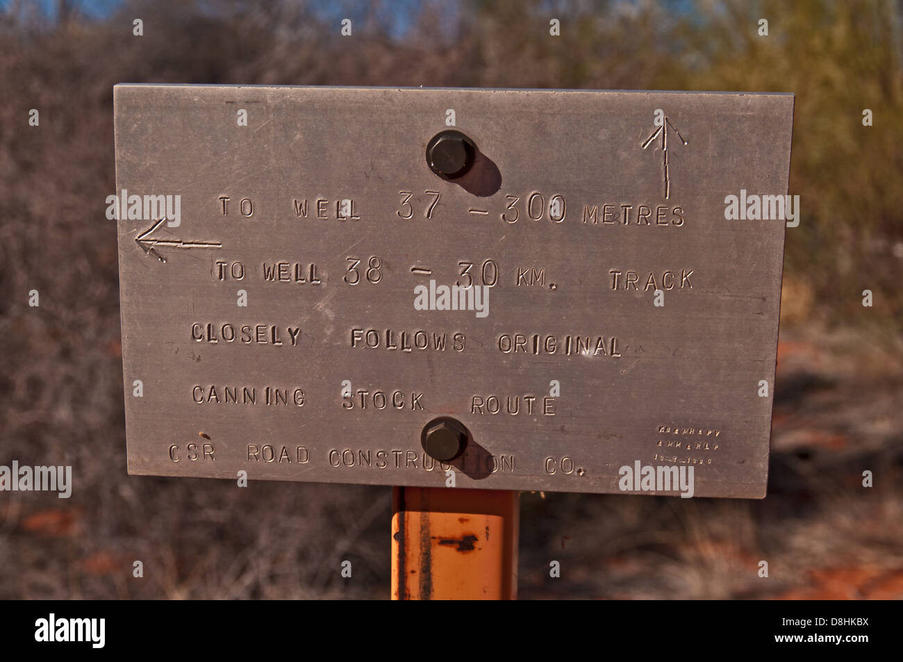 Well 37 and 38 sign hi-res stock photography and images - Alamy