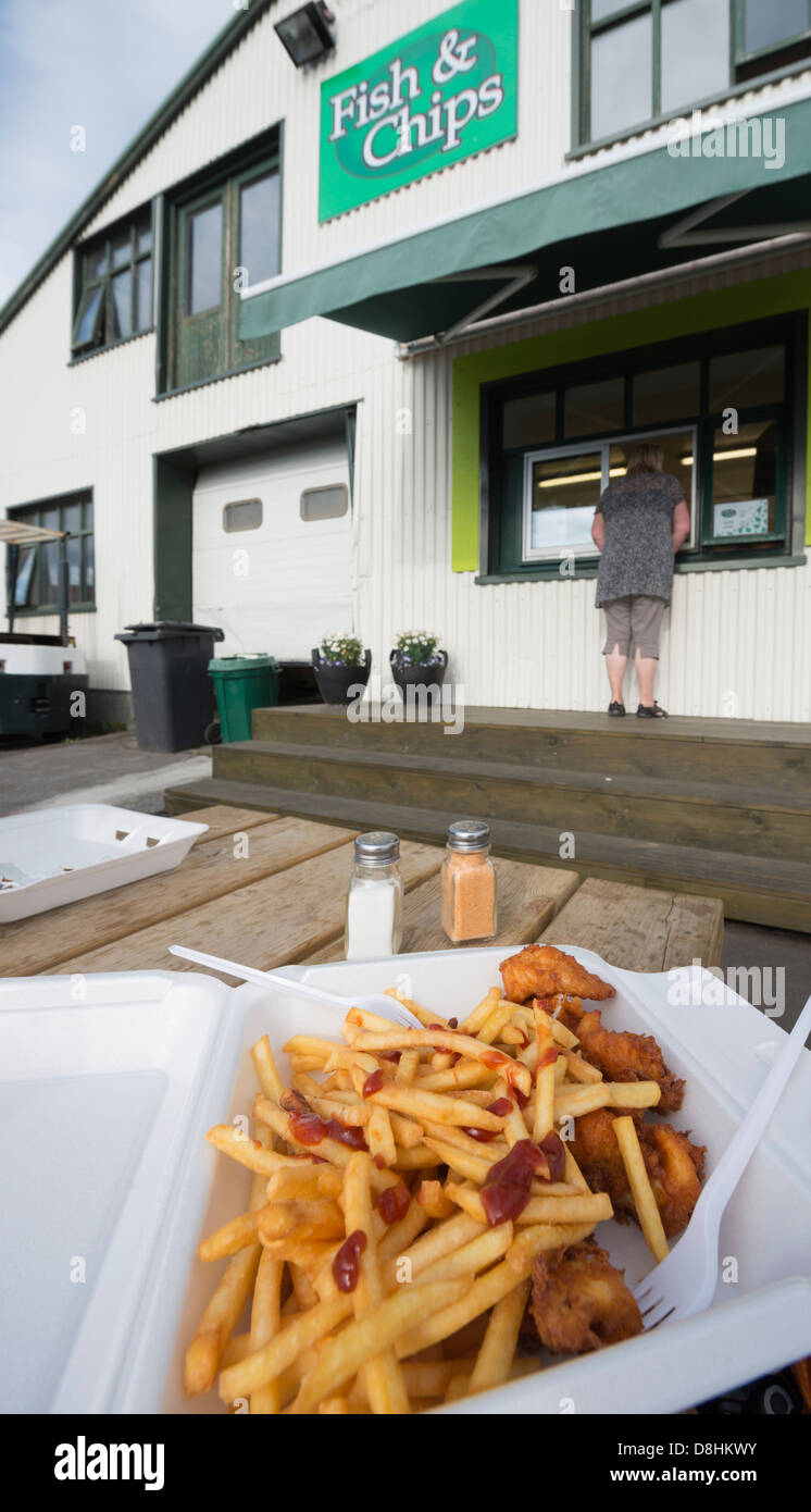 Icelandic fish chips hi-res stock photography and images - Alamy