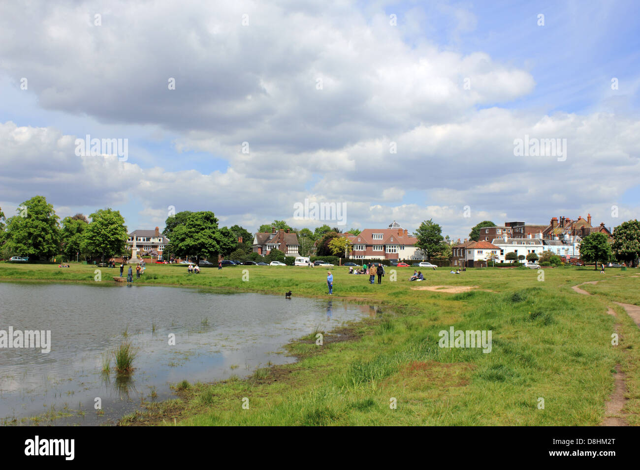 Rushmere pond wimbledon common hi-res stock photography and images - Alamy