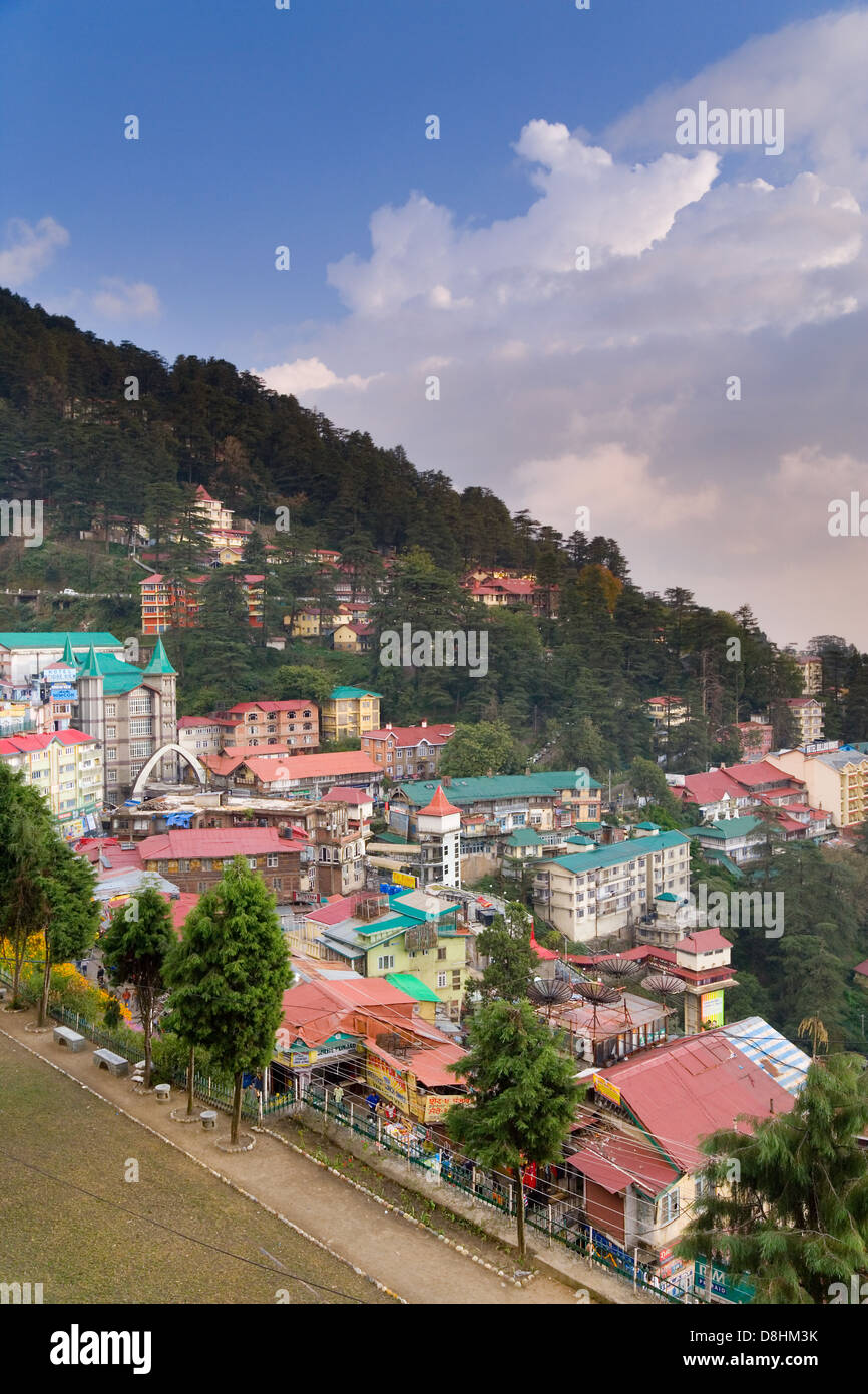 Indian himalayas shimla hi-res stock photography and images - Alamy