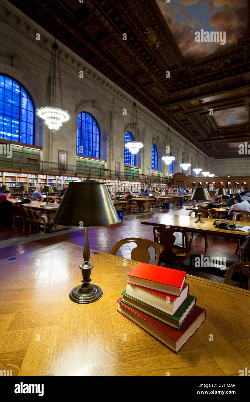 New york public library reading room hi-res stock photography and ...
