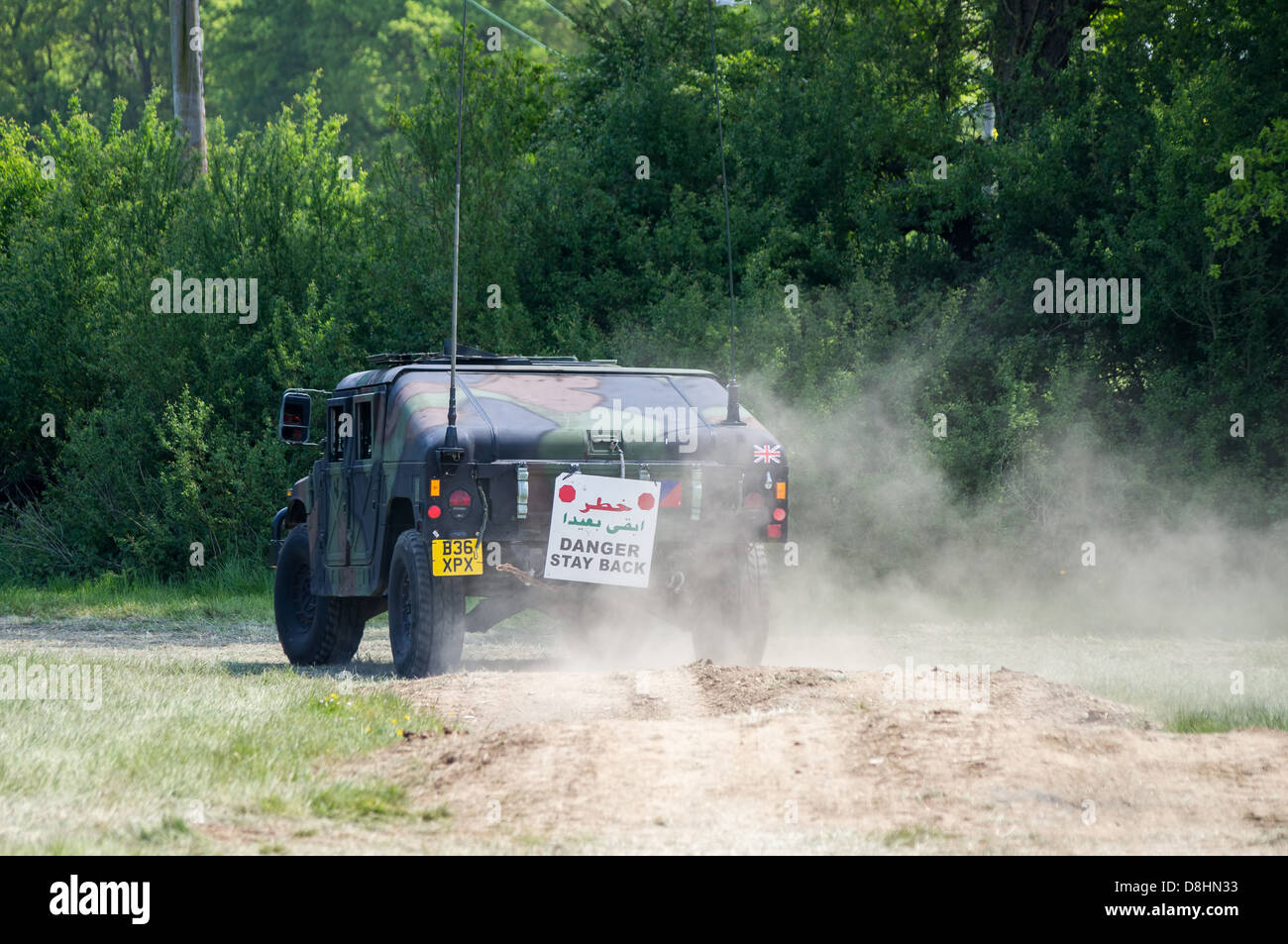 Humvee (High Mobility Multipurpose Wheeled Vehicle), British Army ...