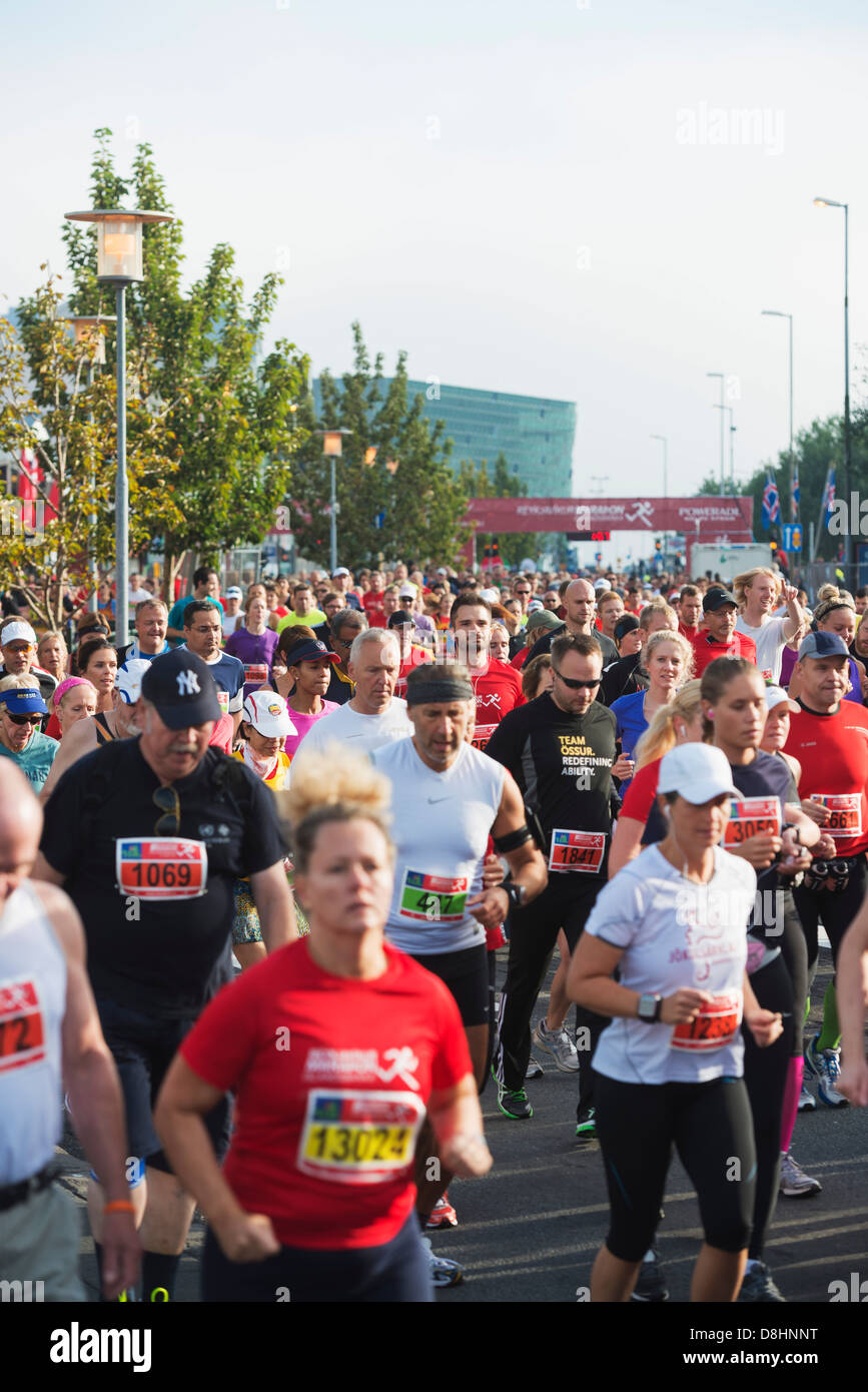 Reykjavik people crowd hi-res stock photography and images - Alamy