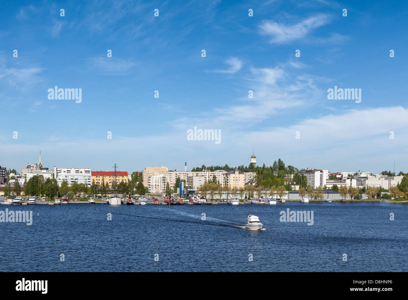 Beautiful lake view of Mikkeli Stock Photo - Alamy