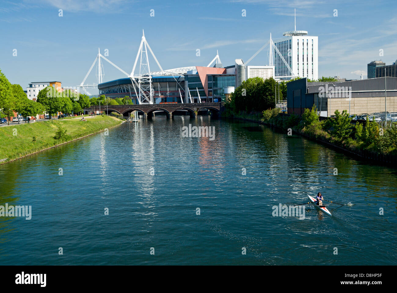 River taff rowing hi-res stock photography and images - Alamy