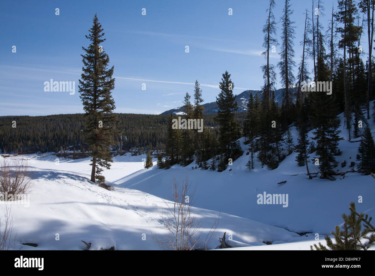 Hyalite reservoir hi-res stock photography and images - Alamy