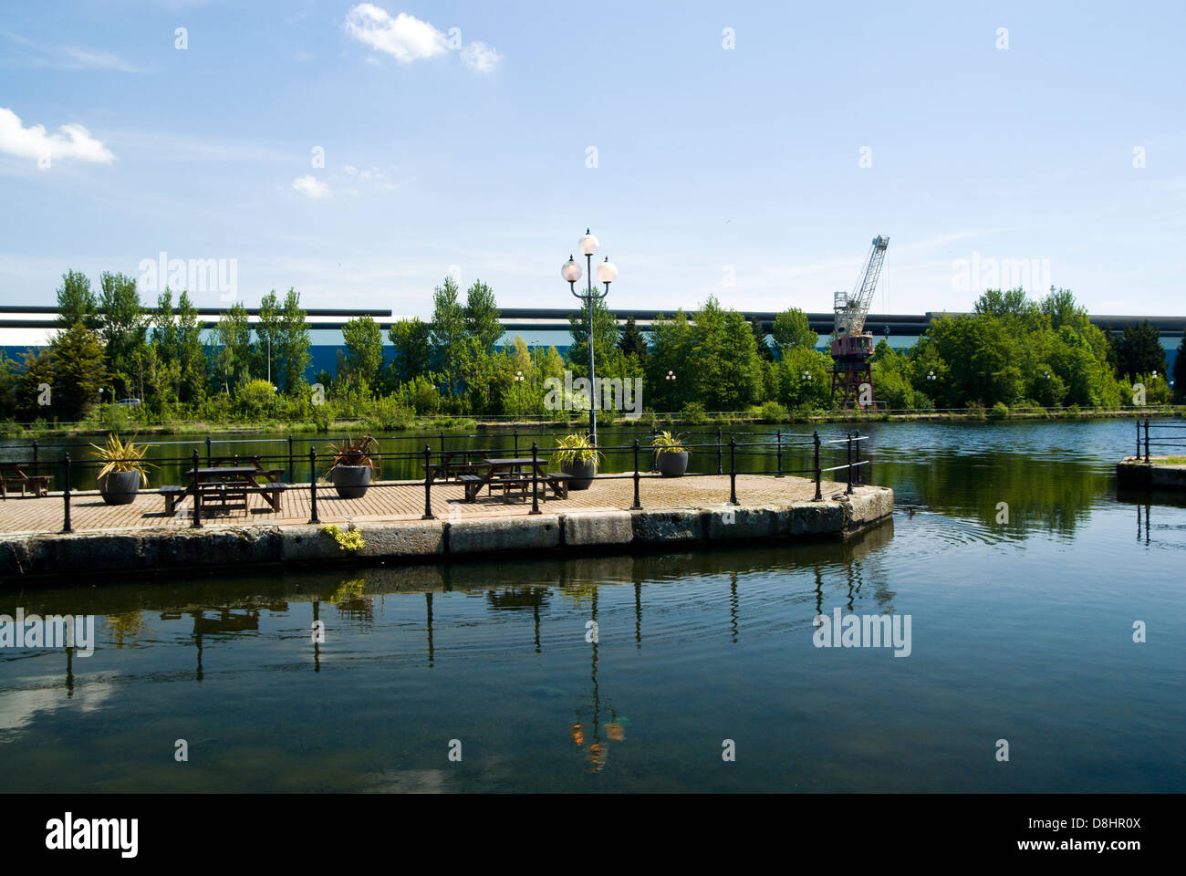 Atlantic Wharf, Cardiff Bay, Cardiff, Wales, UK Stock Photo - Alamy