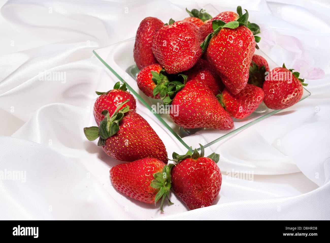 Strawberry fruit reflection hi-res stock photography and images - Alamy