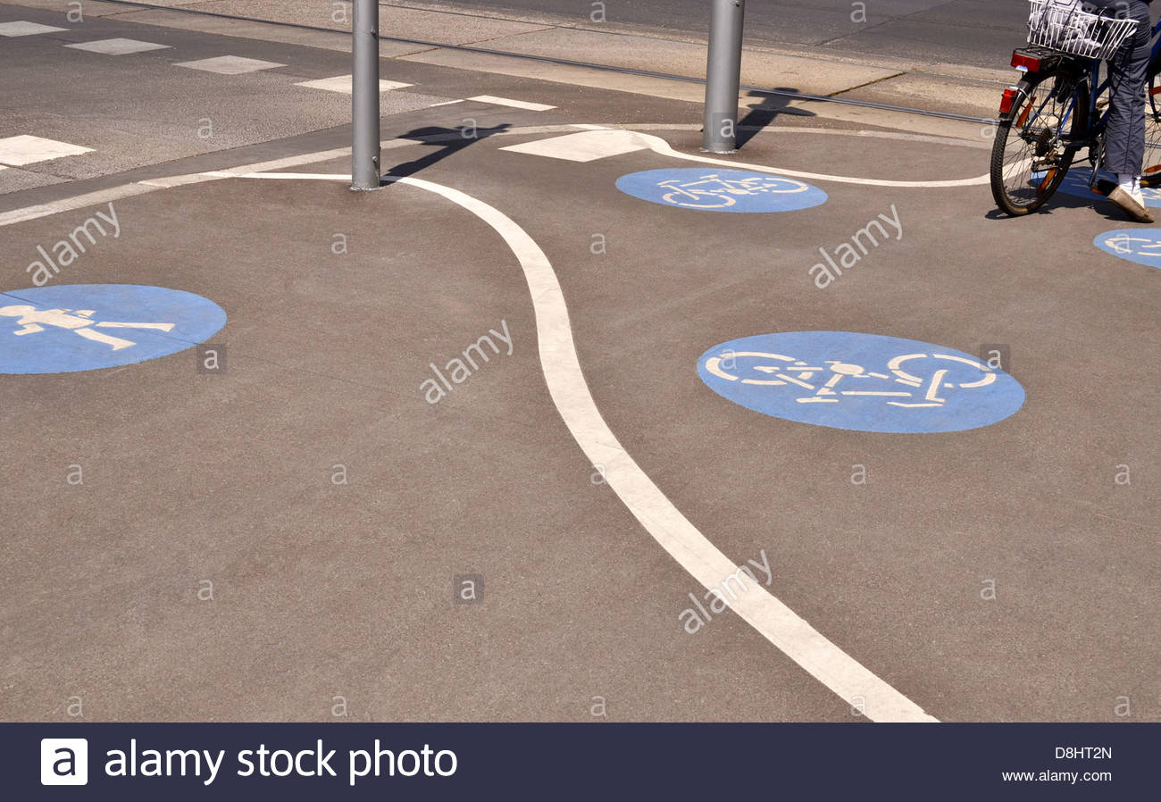 Marked Lane High Resolution Stock Photography and Images - Alamy