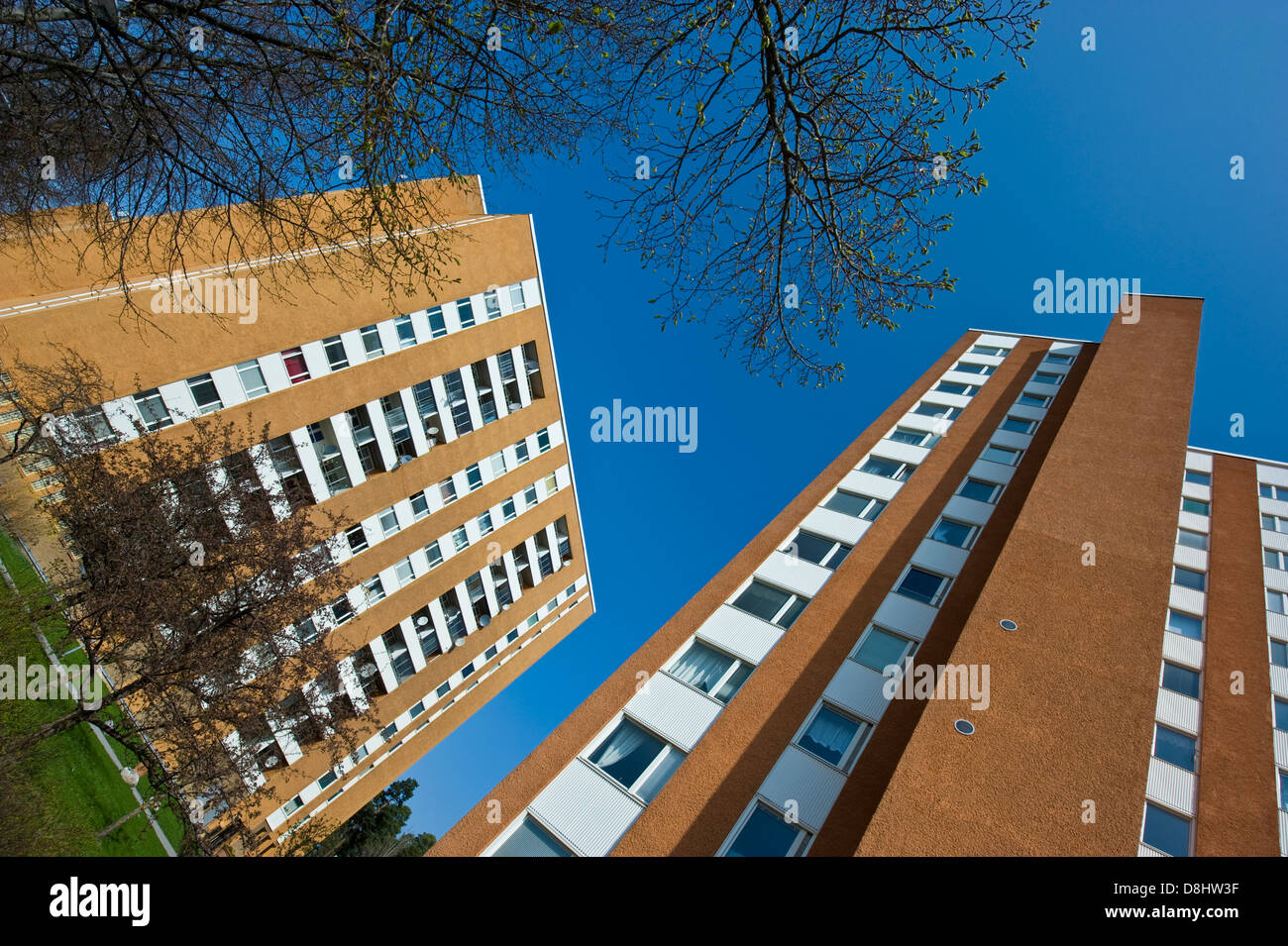 Akalla - a suburb of Stockholm - in late spring Stock Photo - Alamy