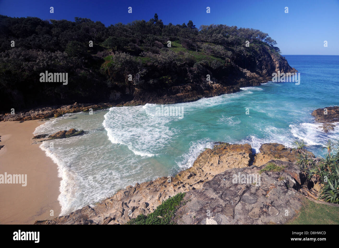 South Gorge Beach, North Stradbroke Island, Queensland, Australia Stock ...