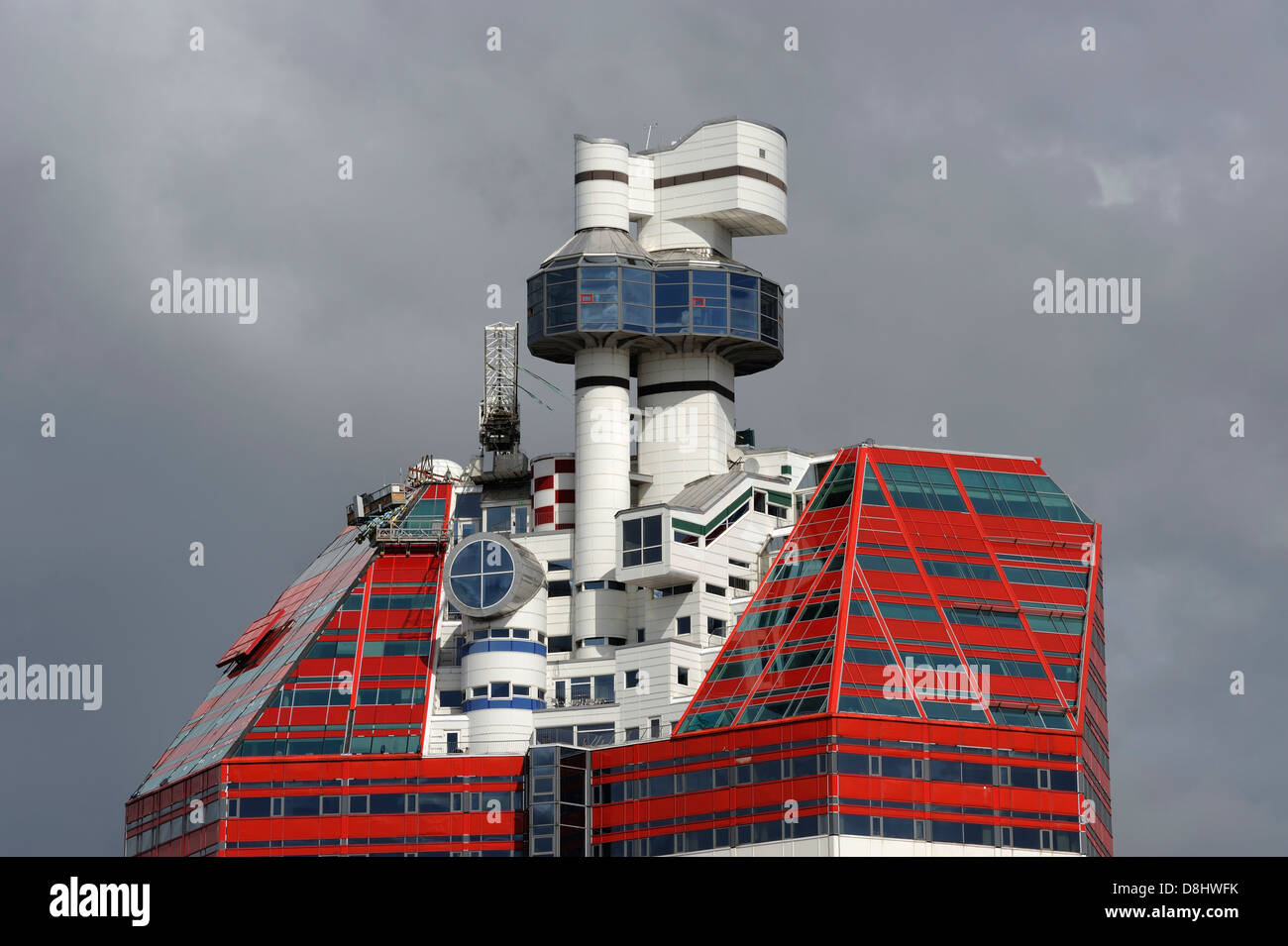 Utkiken Tower also known as Lipstick Building, Gothenburg, Sweden Stock ...