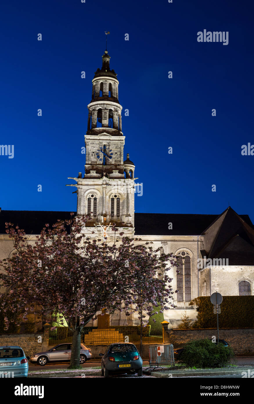 Bayeux france evening church hi-res stock photography and images - Alamy