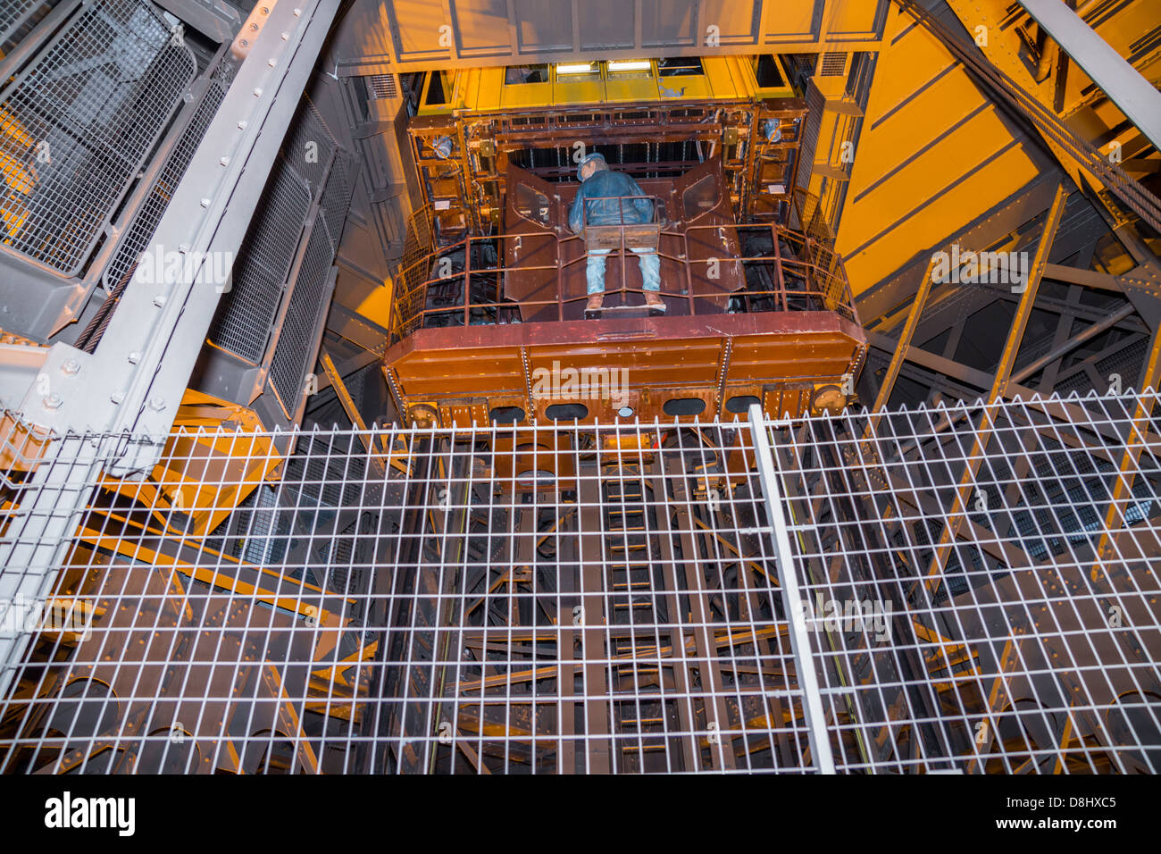 Elevator operator hi-res stock photography and images - Alamy