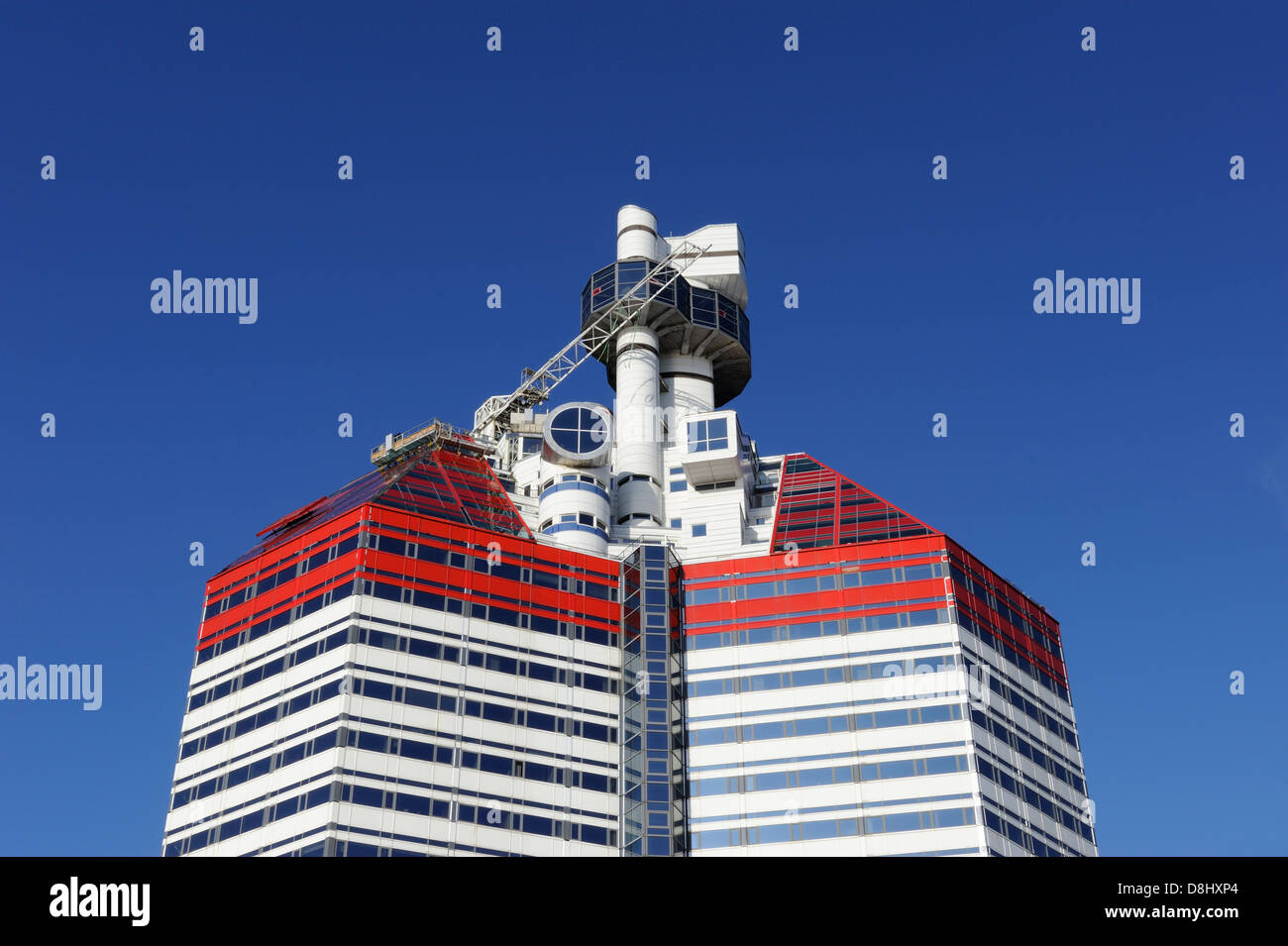 Utkiken Tower also known as Lipstick Building, Gothenburg, Sweden Stock ...