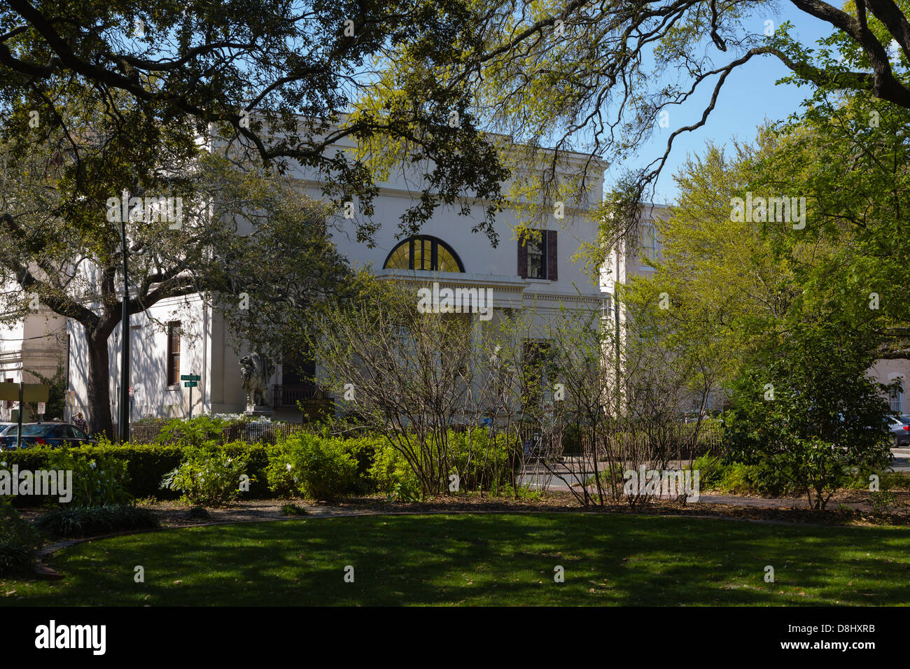 Telfair Museum, Telfair Square, Savannah, Georgia Stock Photo - Alamy