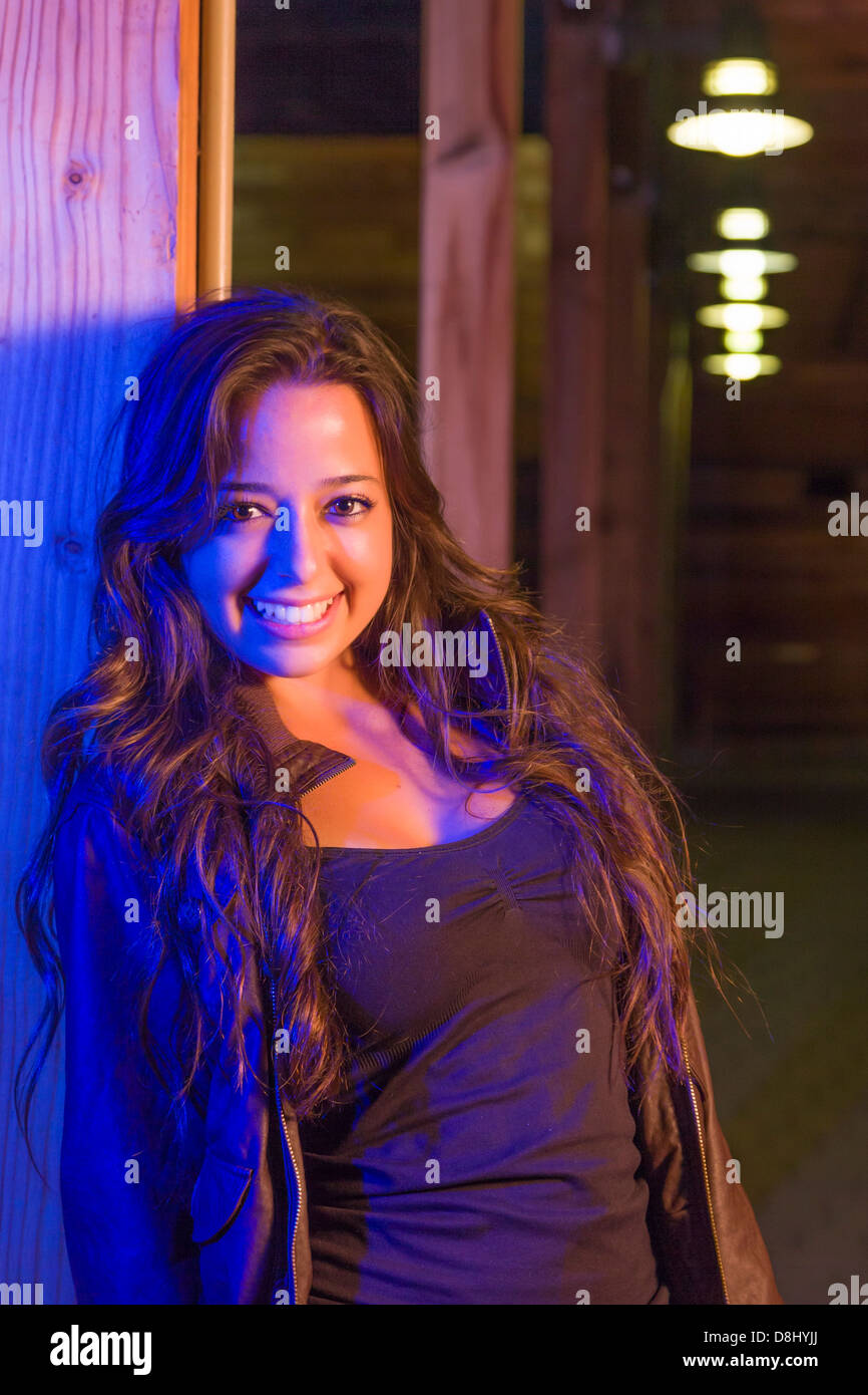 Pretty female mixed race model hi-res stock photography and images - Alamy