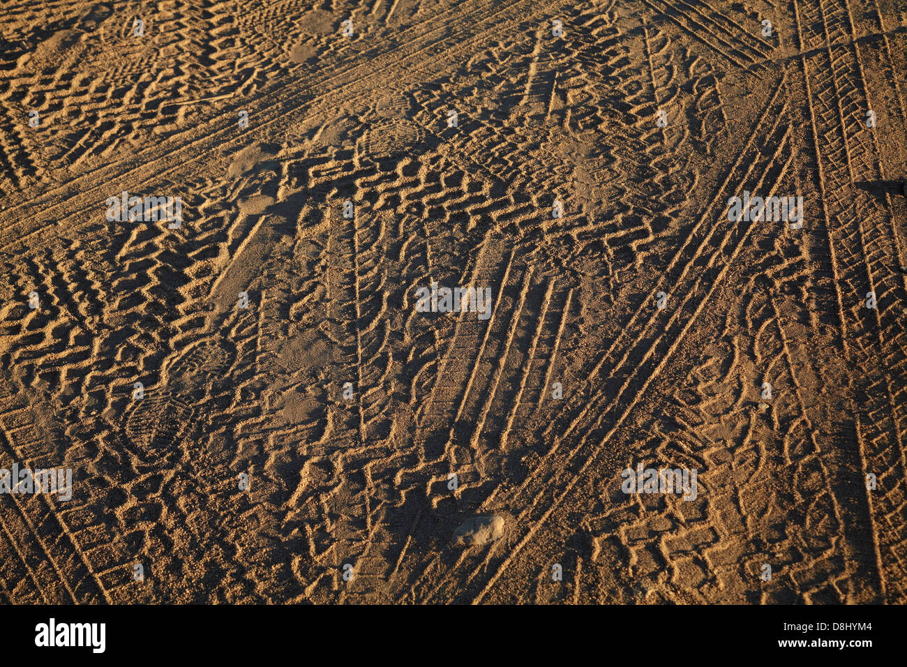 Tread patterns, Southern Namibia, Africa Stock Photo - Alamy