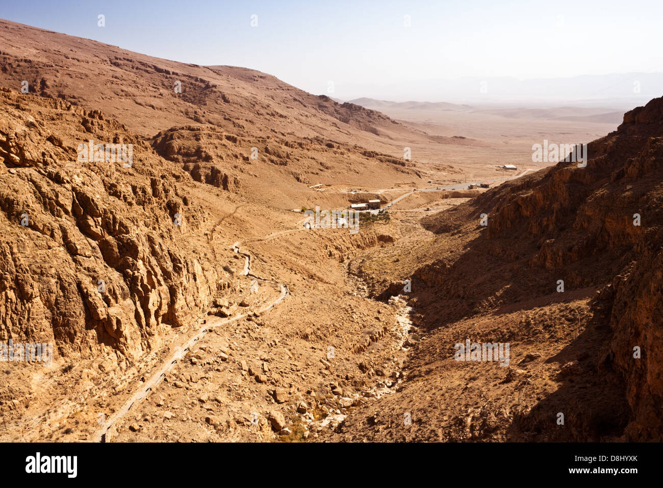 Path to Monastery of Deir Mar Musa al-Habashi Nebek, Syria. Place of ...