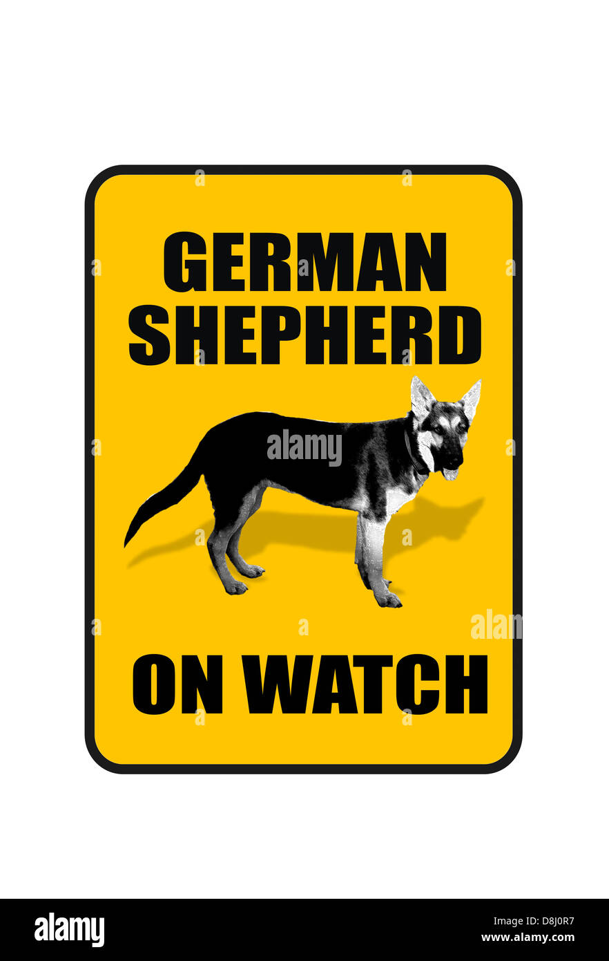 German shepherd icon on Cut Out Stock Images & Pictures - Alamy