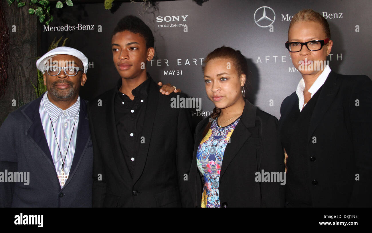 New York, U.S. May 29, 2013. Director SPIKE LEE and FAMILY attend the ...
