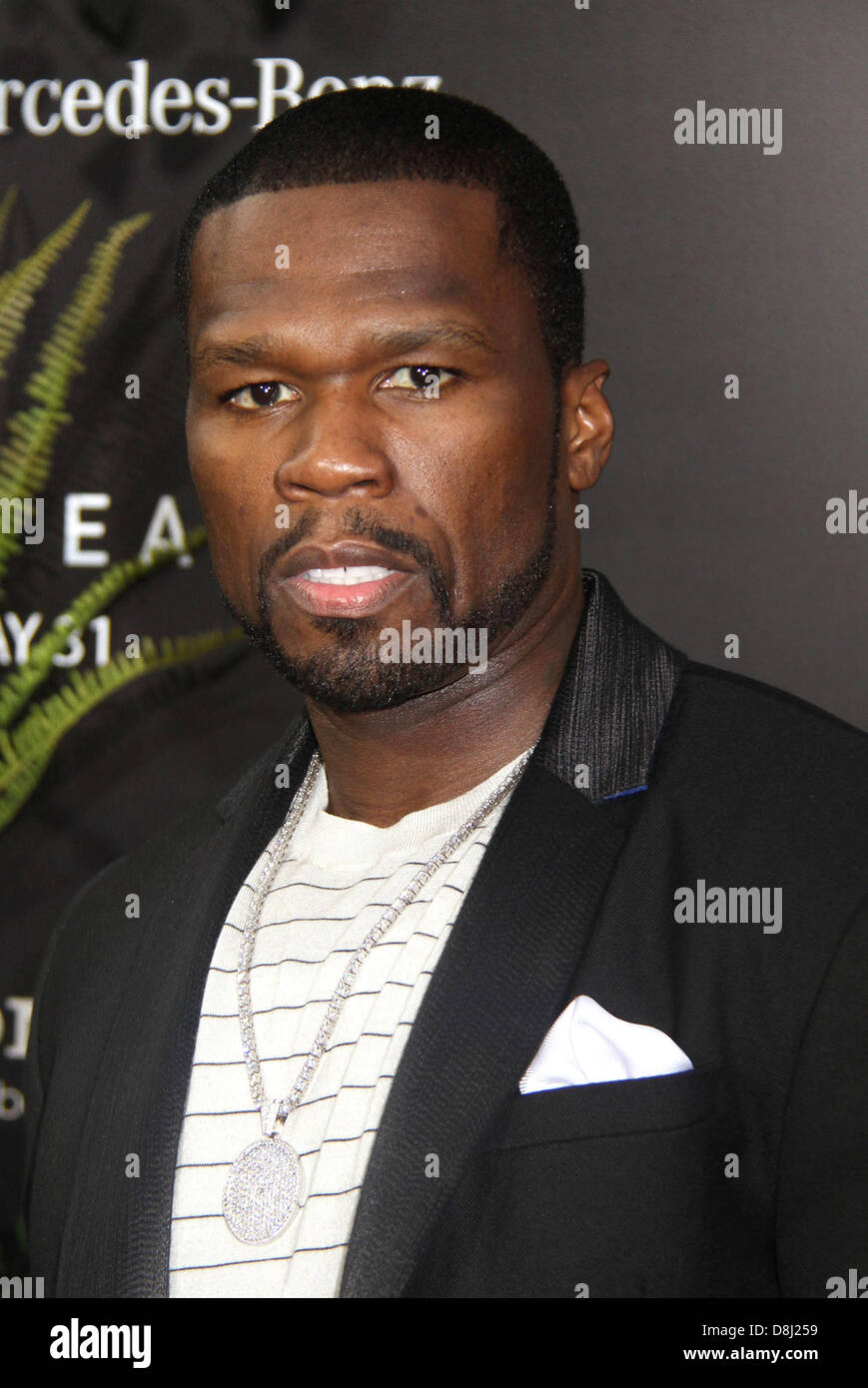 New York, U.S. May 29, 2013. Hip hop artist 50 CENT attends the New ...