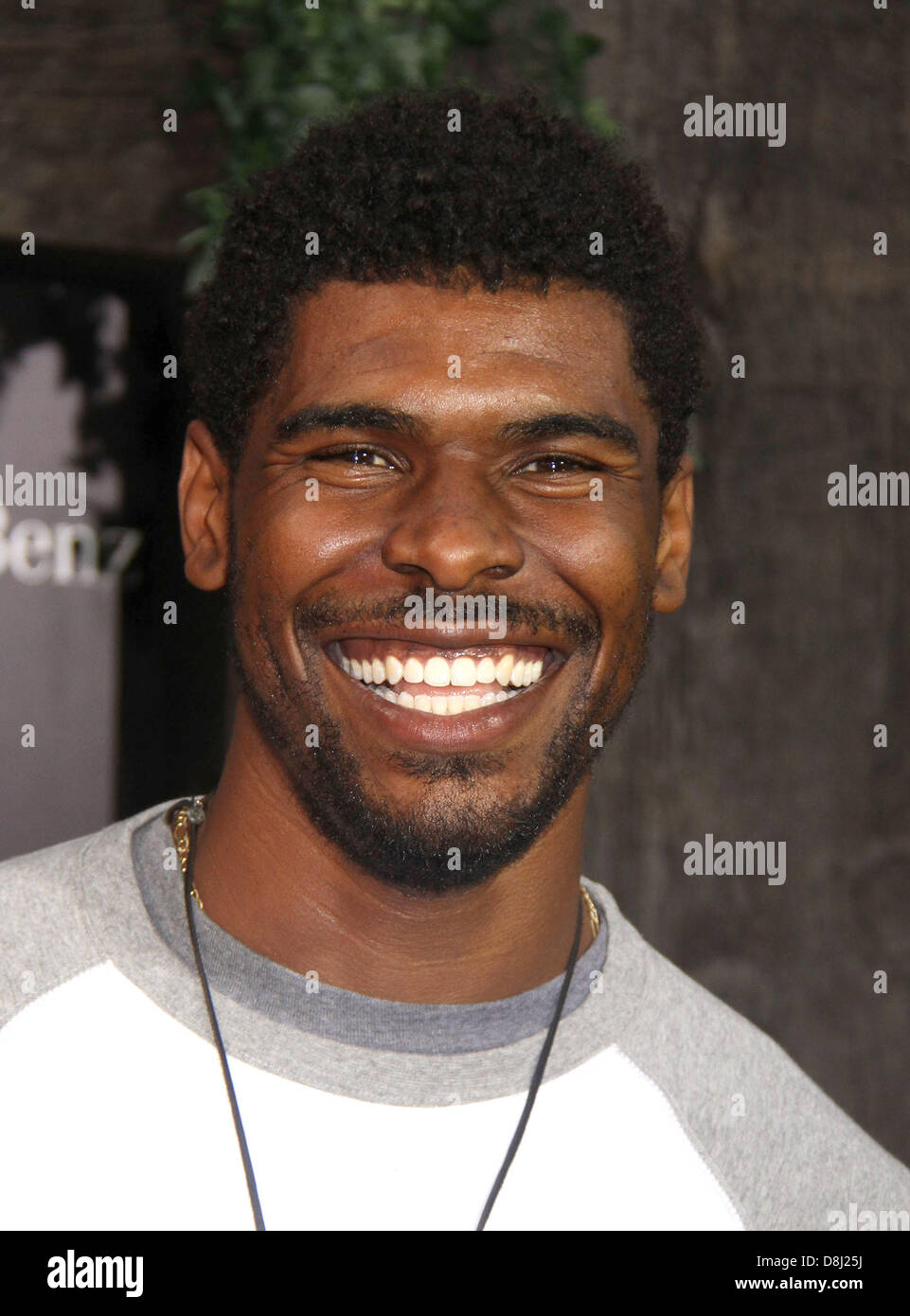 New York, U.S. May 29, 2013. NY GIANT football player RAMSES BARDEN ...