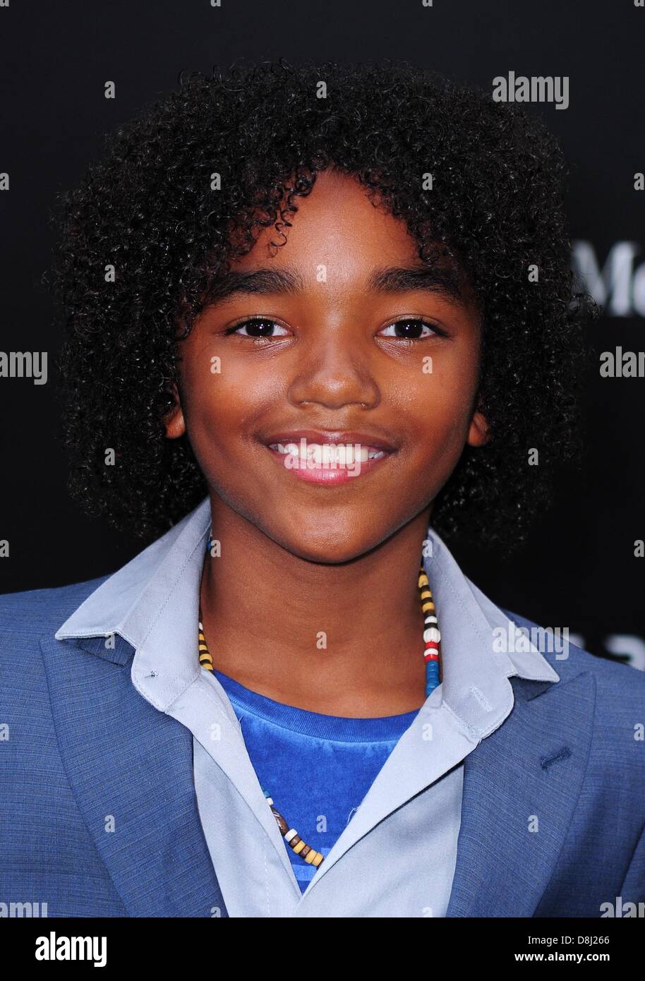 New York, NY, USA. May 29, 2013. Jaden Martin at the AFTER EARTH ...