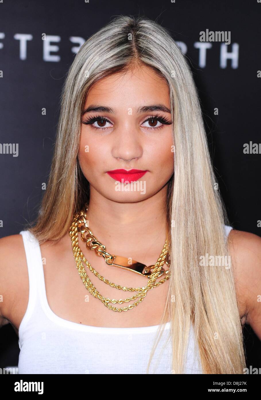 New York, NY, USA. May 29, 2013. Mia Pia at the AFTER EARTH Premiere ...