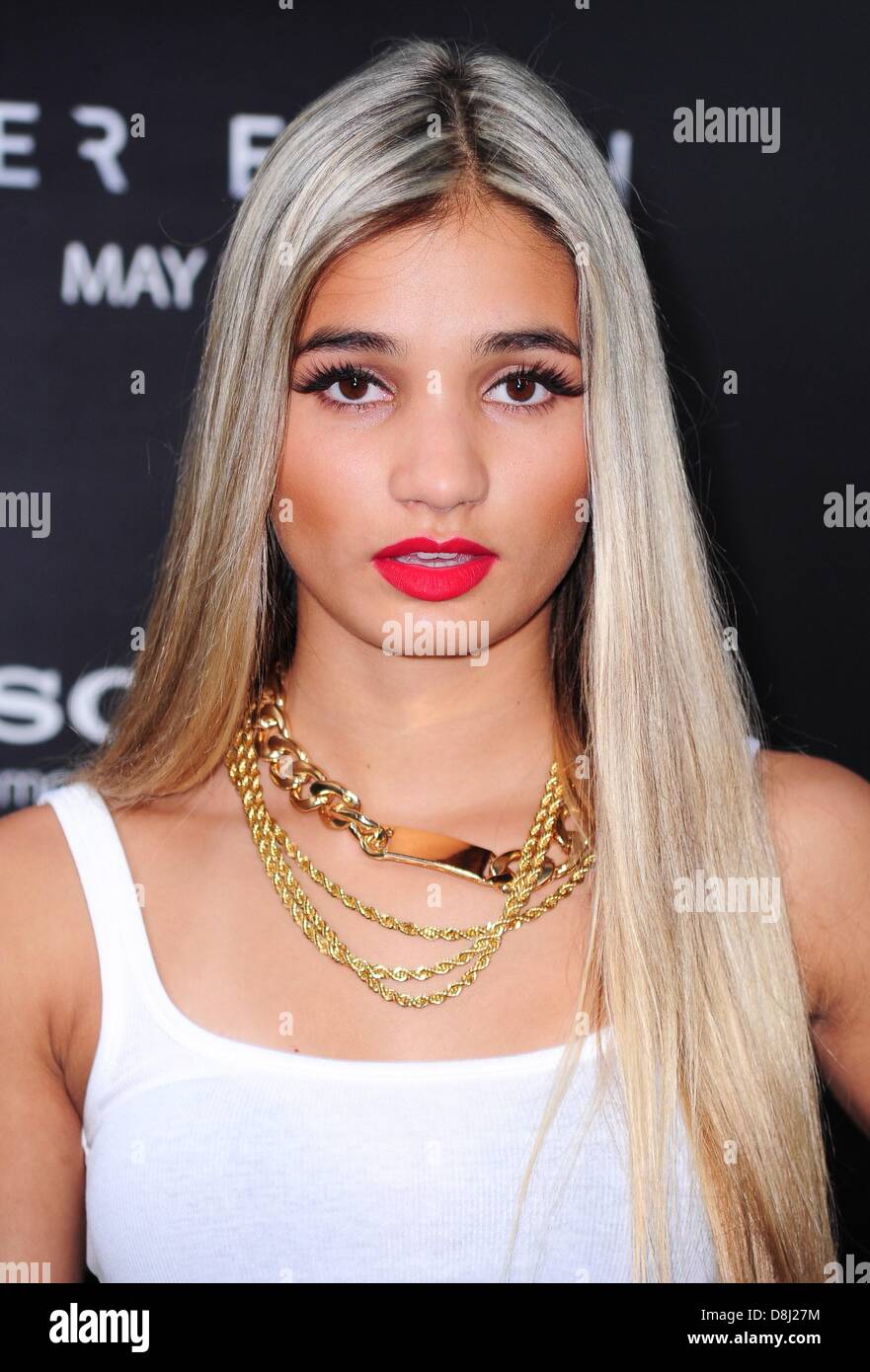 New York, NY, USA. May 29, 2013. Mia Pia at the AFTER EARTH Premiere ...