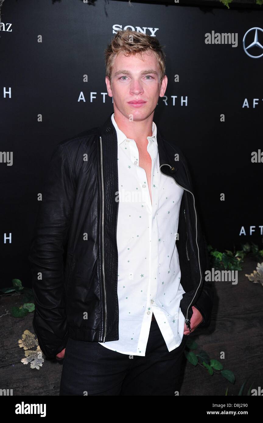 New York, NY, USA. May 29, 2013. Nick Gruber at the AFTER EARTH ...
