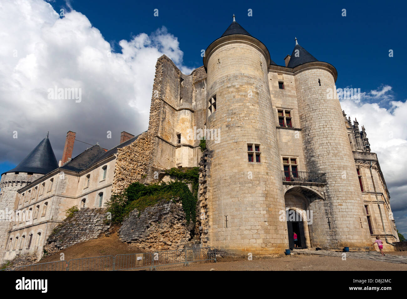Chateau de la Rochefoucauld, Charente, Poitou, France Stock Photo - Alamy