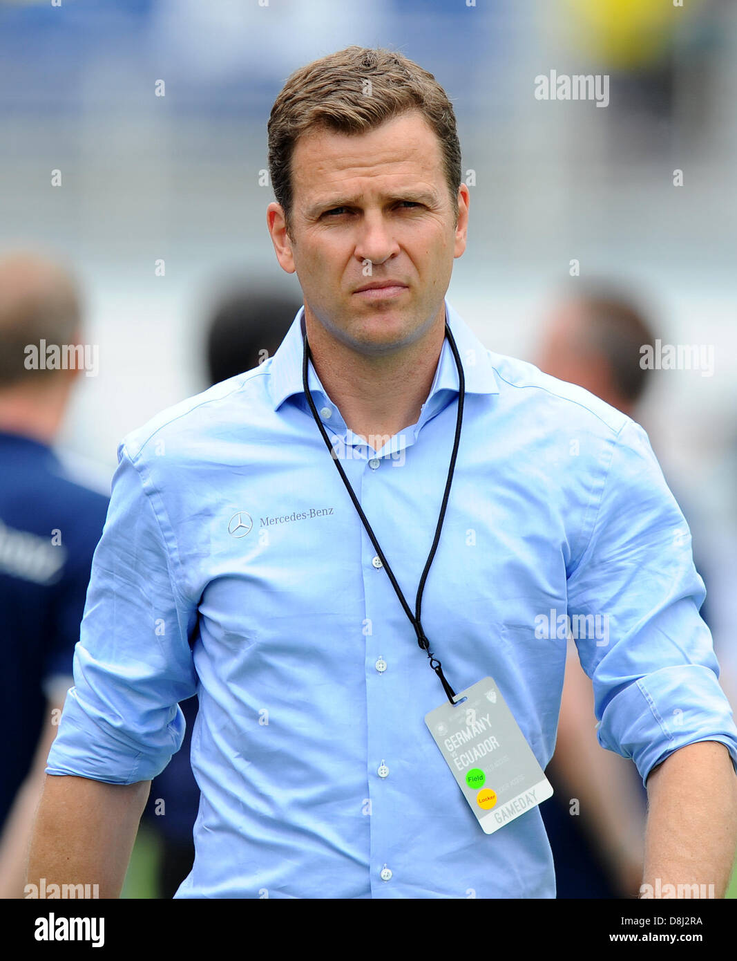 German manager Oliver Bierhoff during the international friendly soccer ...