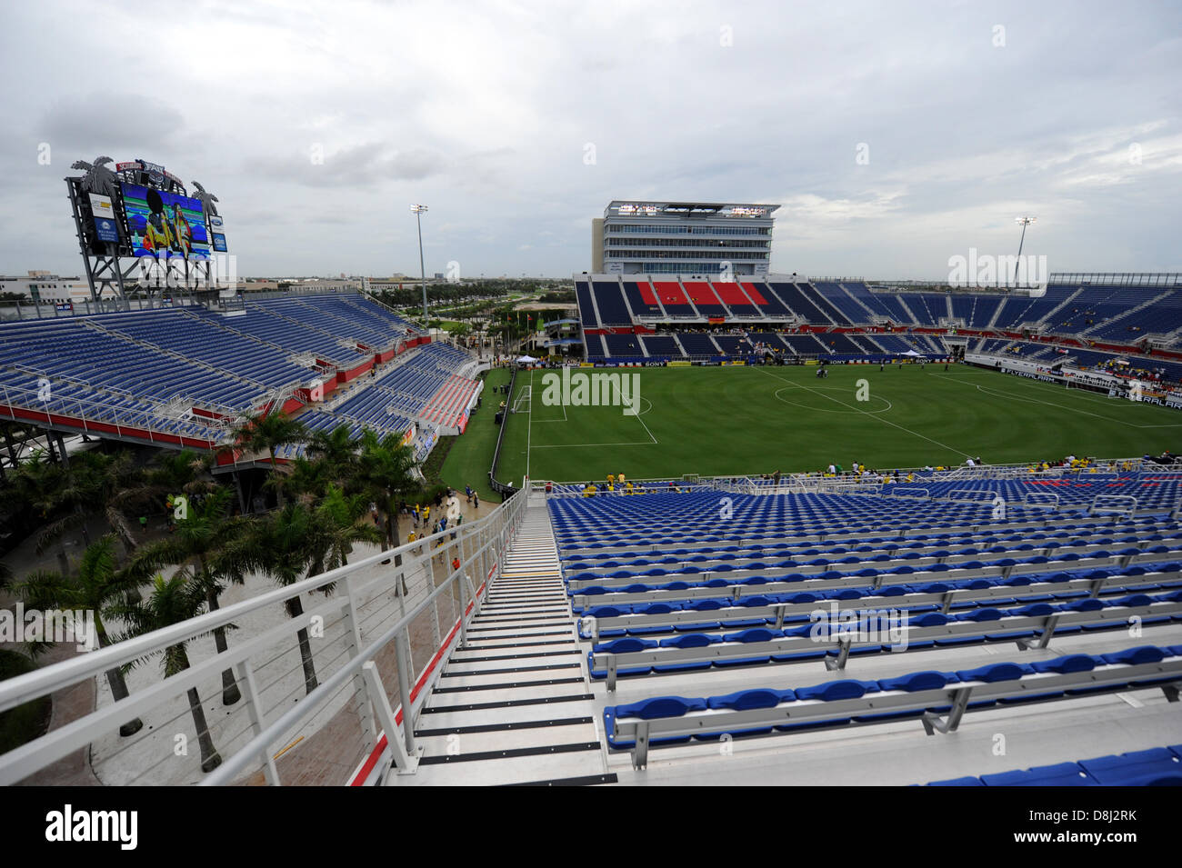 General view of FAU stadium during the international friendly soccer ...