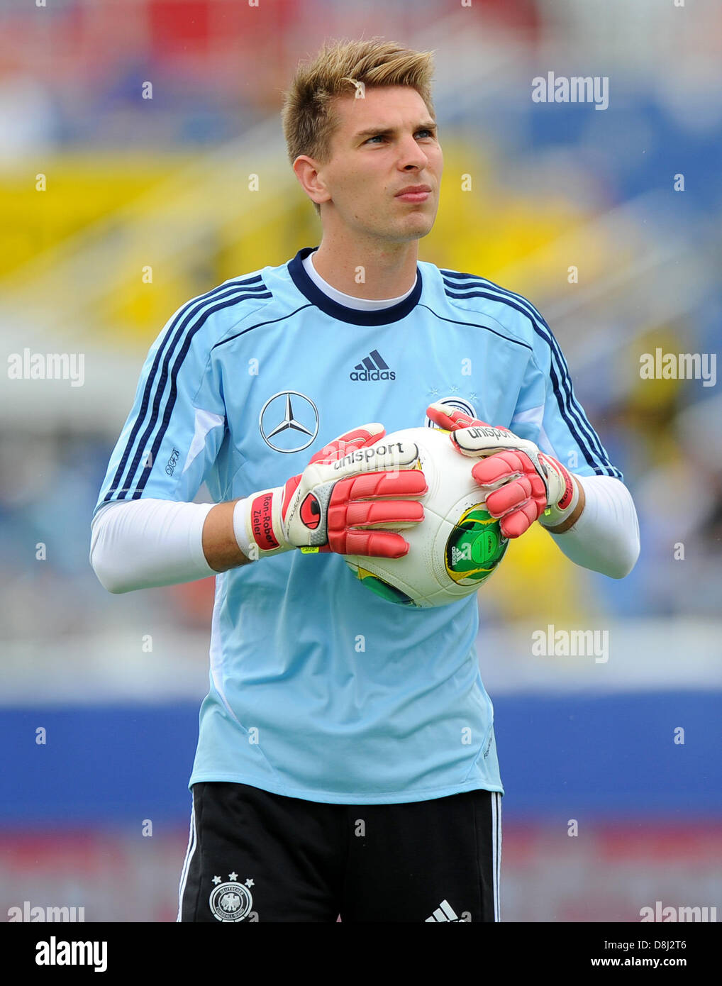 Ron-Robert Zieler of Germany during the international friendly soccer ...