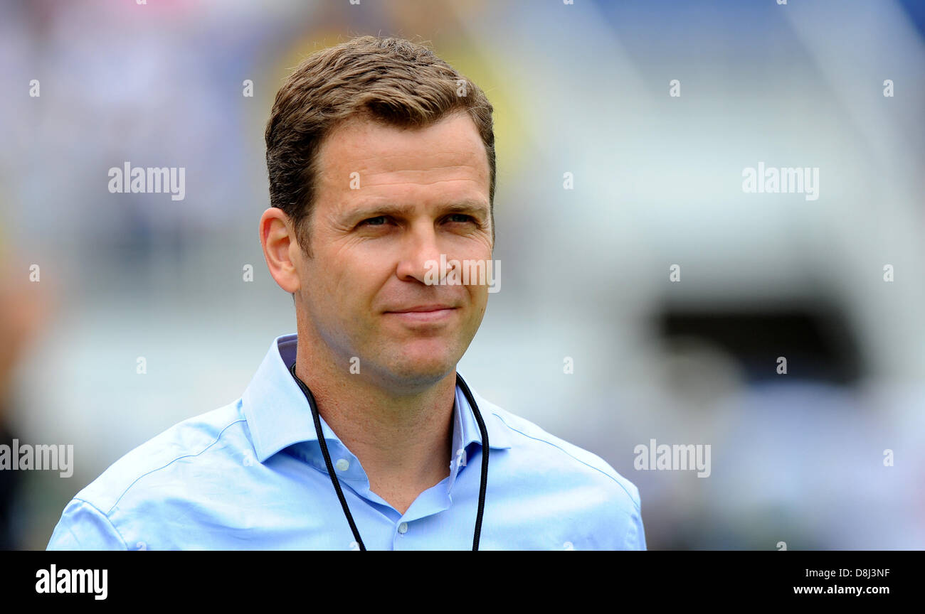 German manager Oliver Bierhoff during the international friendly soccer ...
