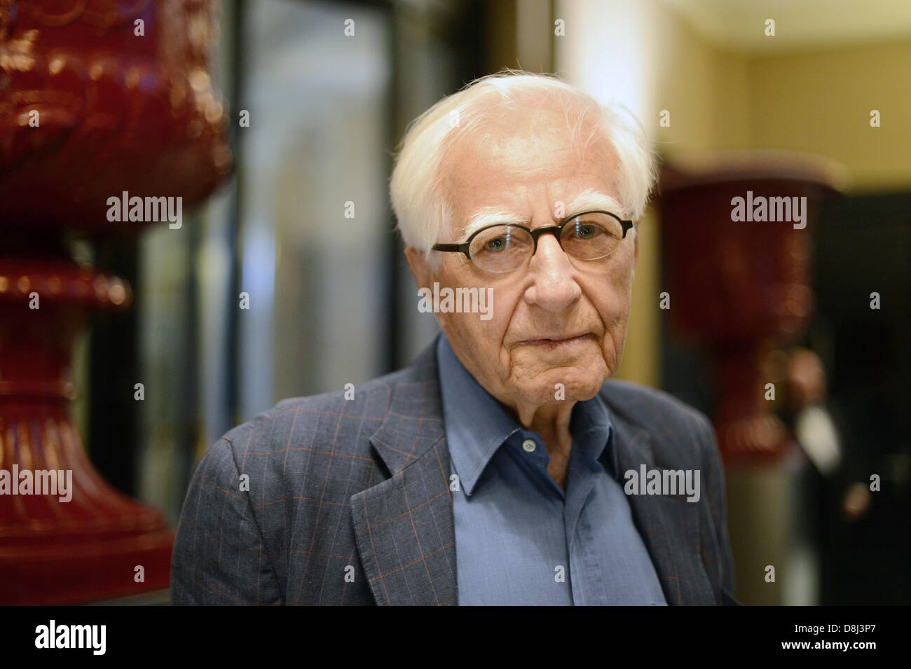 The entrepreneur, art collector and patron Erich Marx poses for the ...