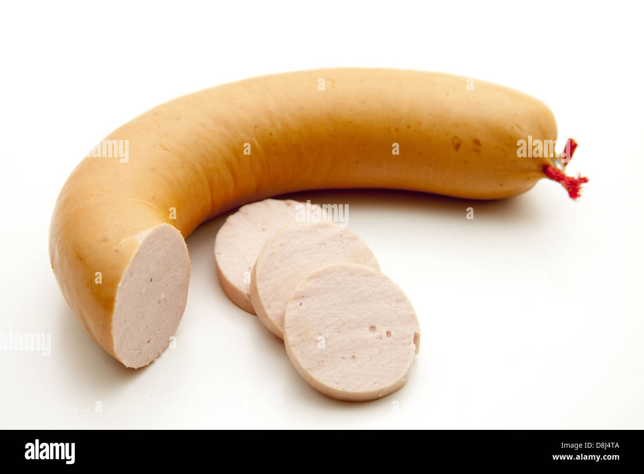 Red meat sausage Stock Photo - Alamy